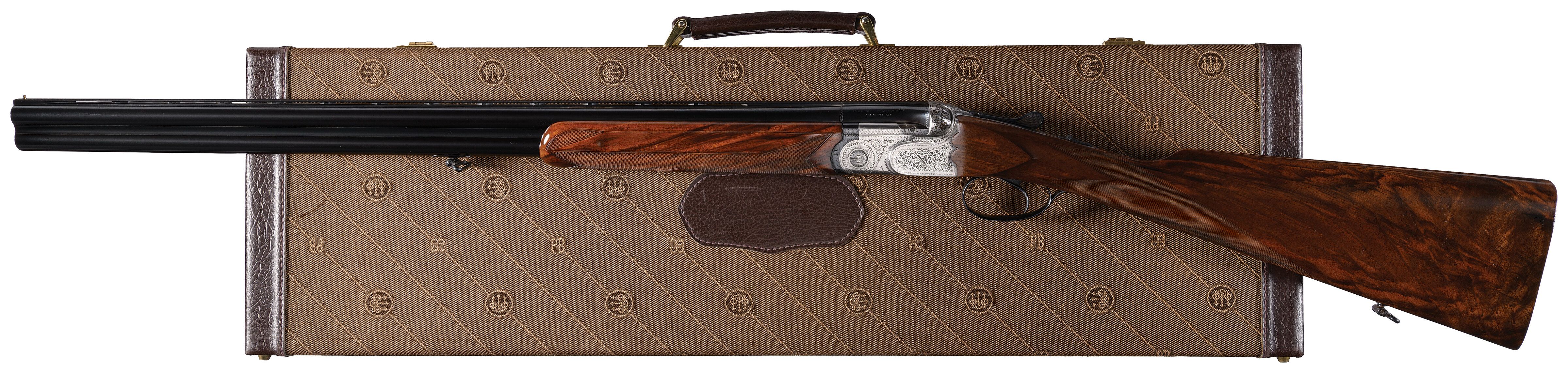 Engraved Beretta 20 Gauge Model AS-20EL Over/Under Shotgun | Rock ...