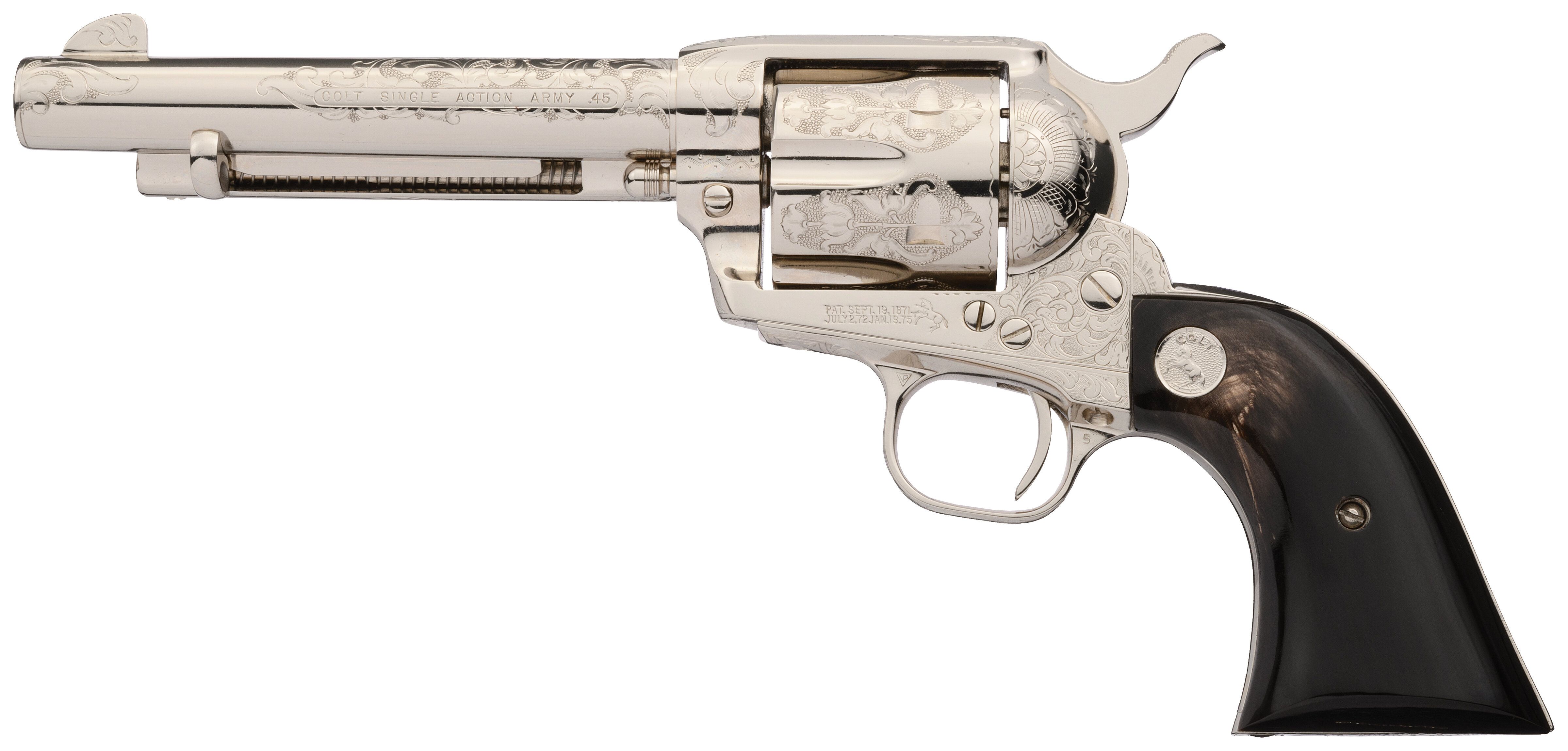 Colt 3rd Gen SAA "The Old World Engravers Sampler" Revolver | Rock ...
