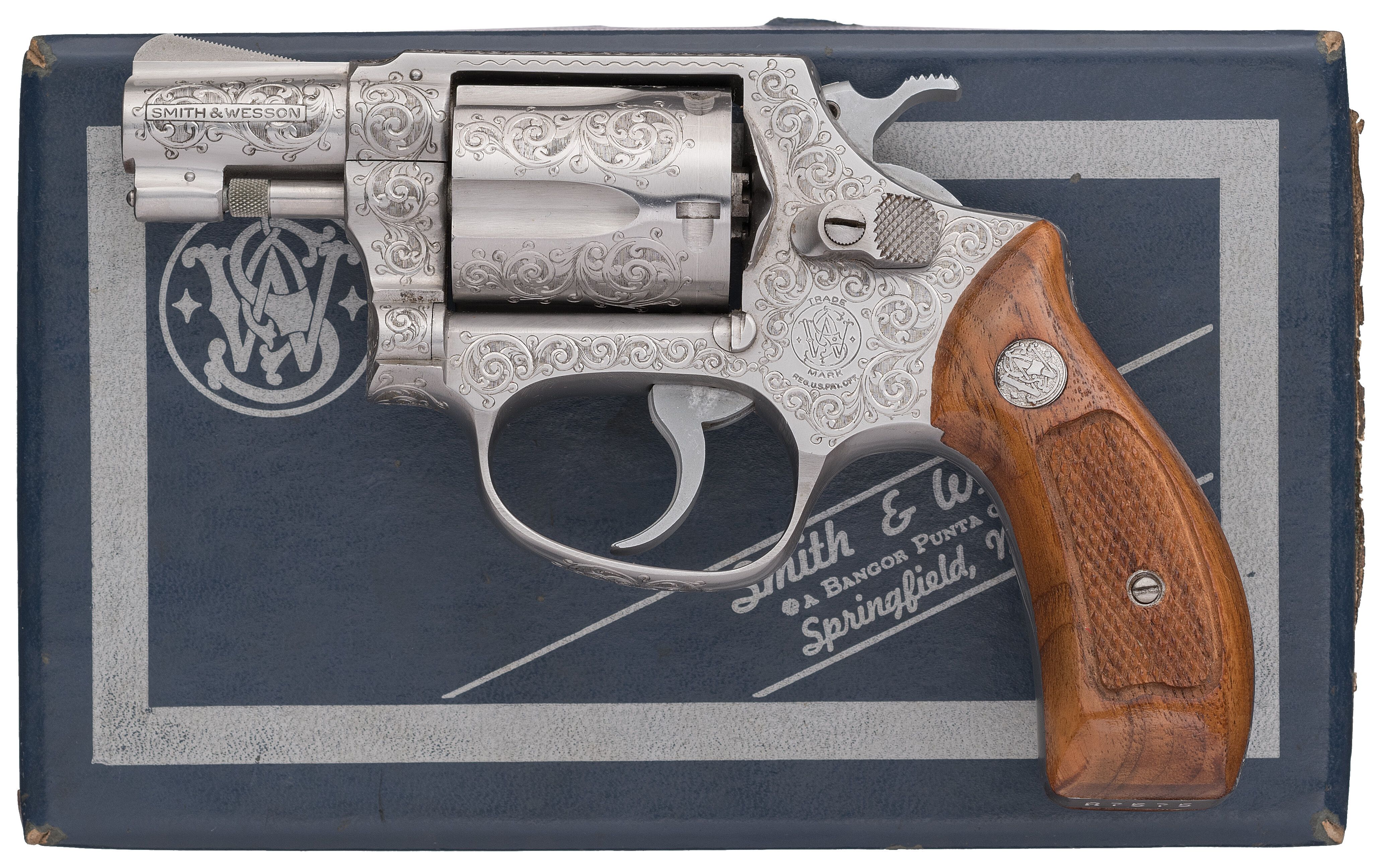 Daniel Cullity Signed Engraved and Inlaid S&W Model 60 Revolver | Rock ...