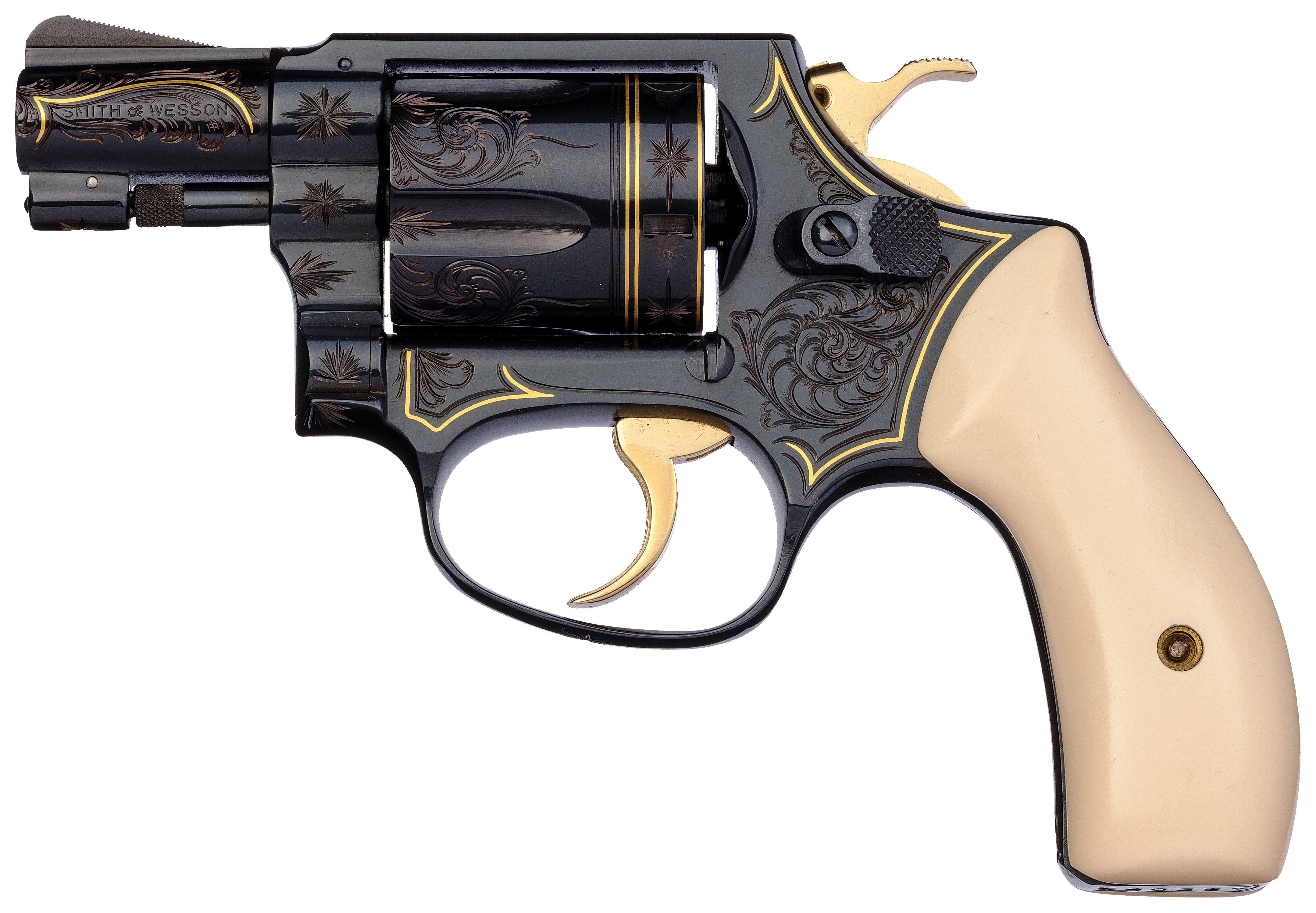 Jeff Flannery Engraved Smith & Wesson Model 36 Revolver | Rock Island ...