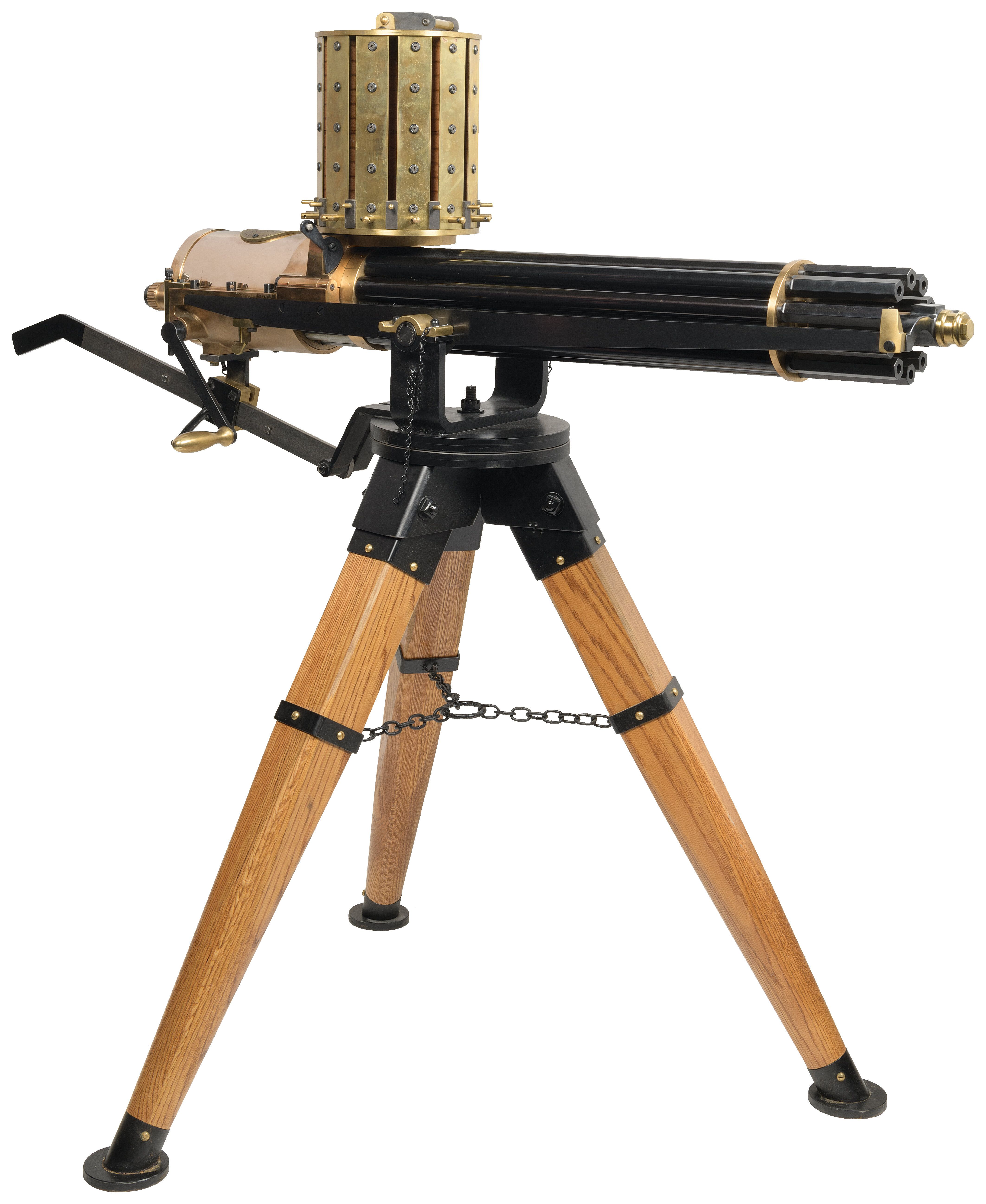 Valley Engraving Gatling Gun with Extra Mags and Tripod | Rock Island ...