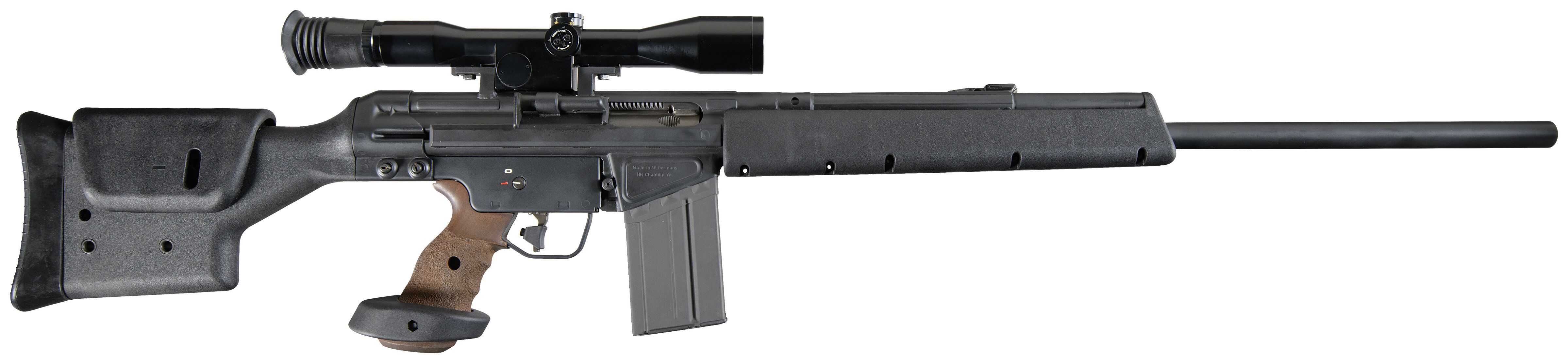 Heckler & Koch PSG1 Semi-Automatic Sniper Rifle with Accessories | Rock ...