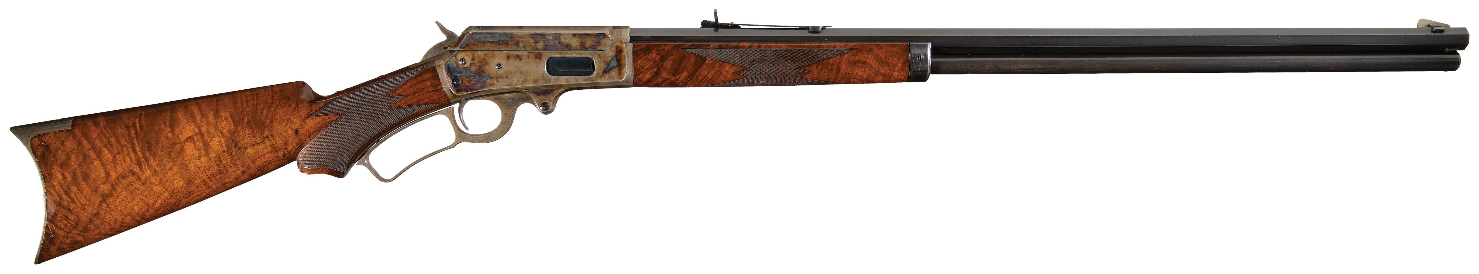 Antique Marlin Deluxe Model 1893 Lever Action Rifle | Rock Island Auction