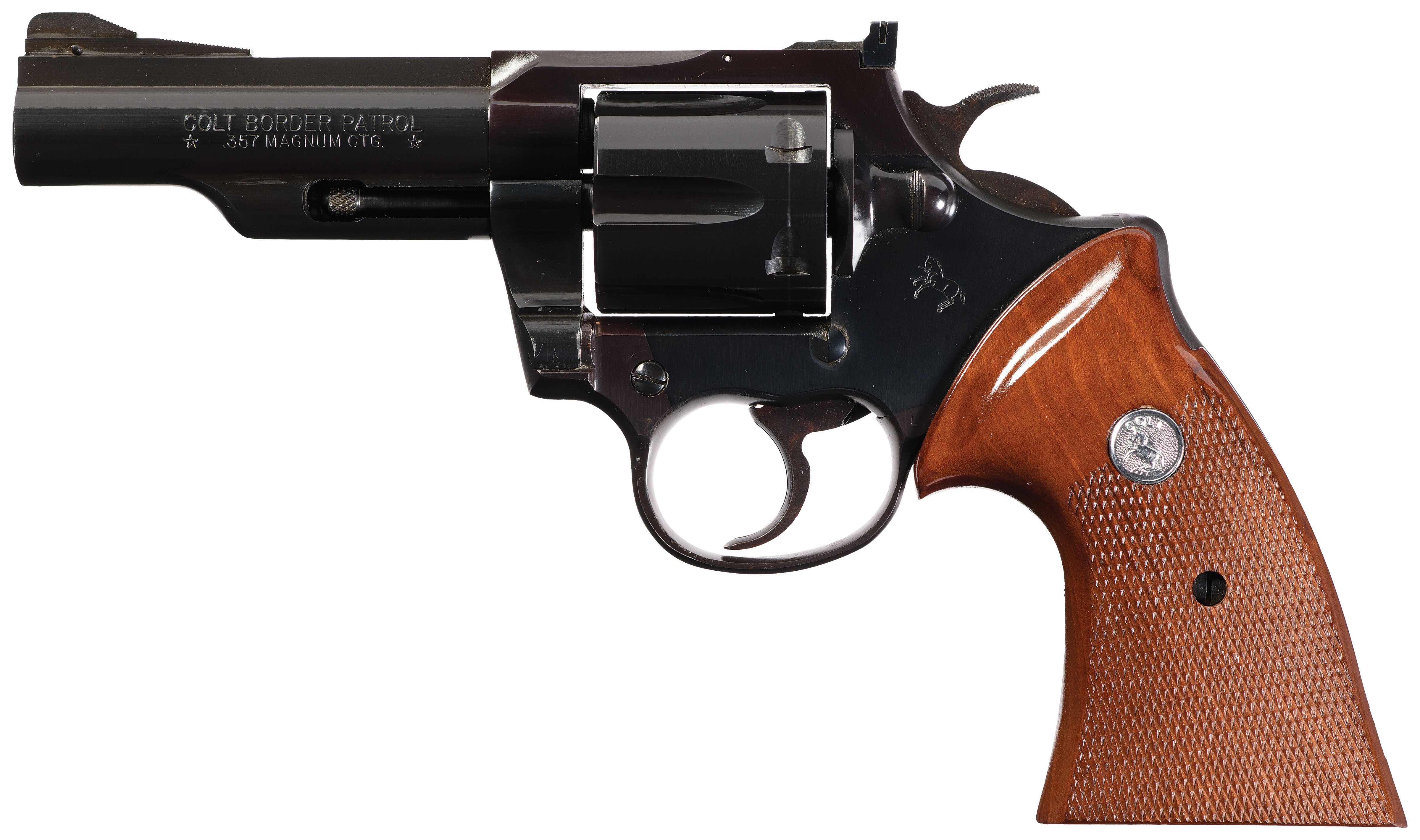 Colt Border Patrol Double Action Revolver with Factory Letter | Rock ...