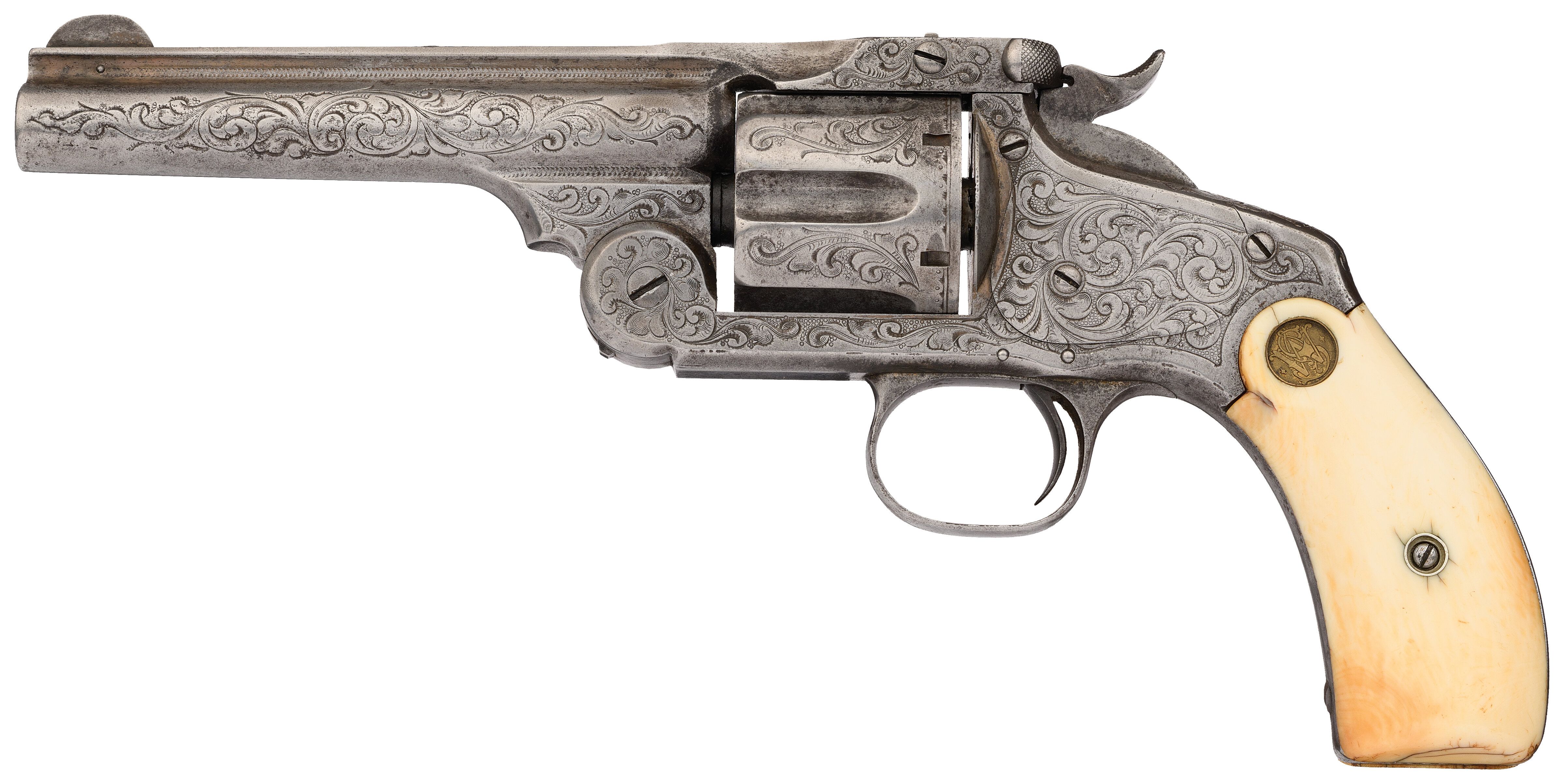Engraved Smith & Wesson New Model No. 3 Frontier Revolver | Rock Island ...