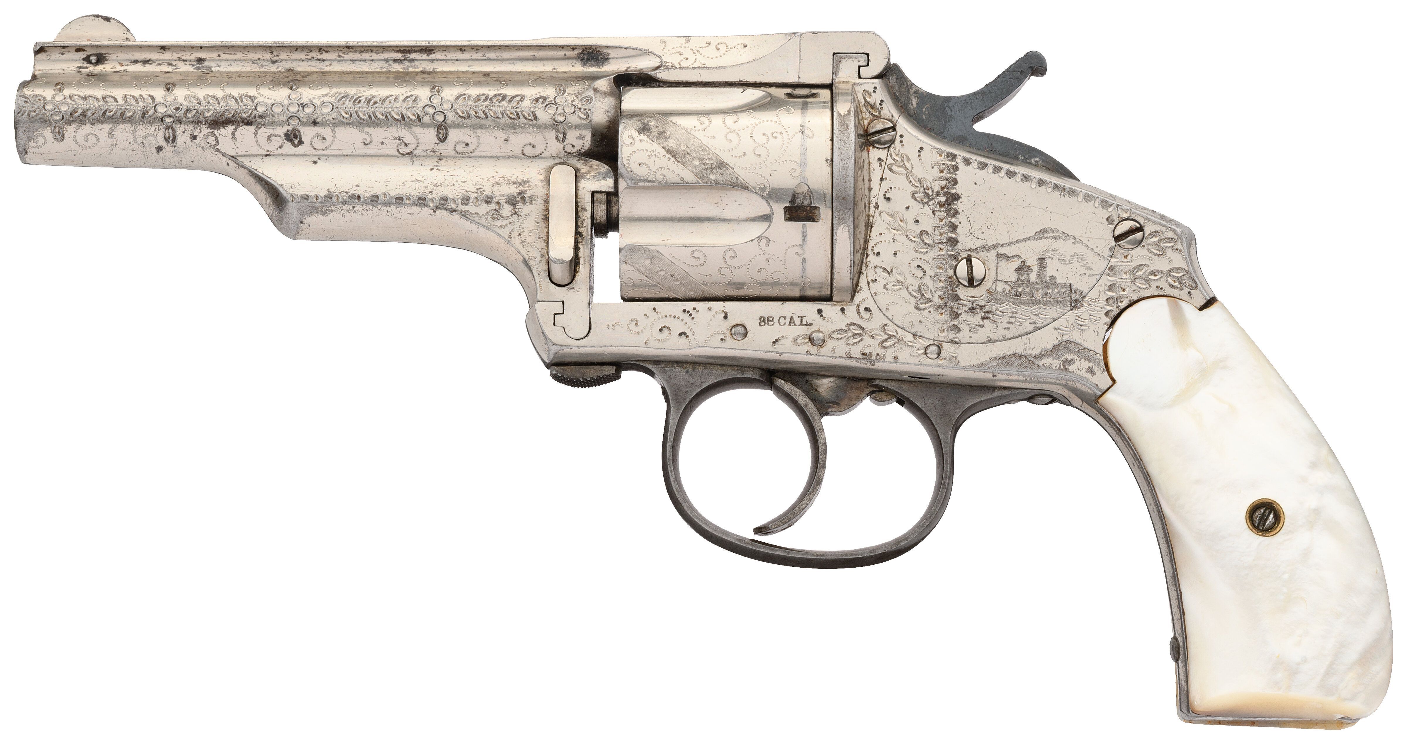 Factory Engraved Merwin, Hulbert & Co. Medium Frame DA Revolver | Rock ...
