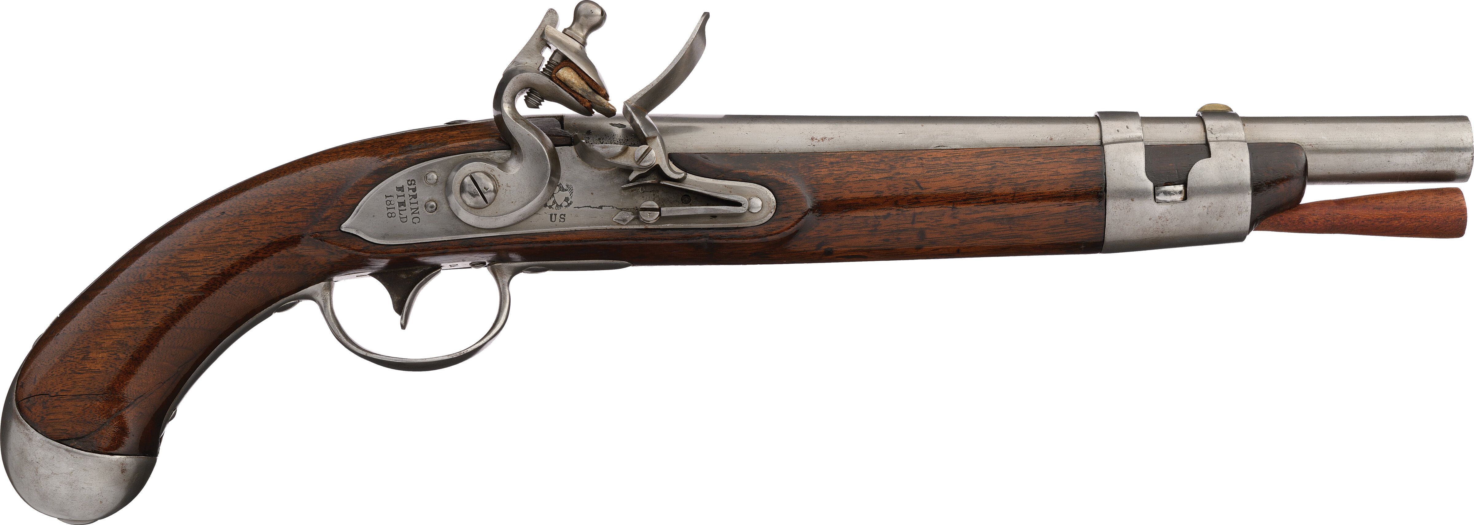 U.S. Springfield Model 1817 Type I Flintlock Pistol | Rock Island Auction
