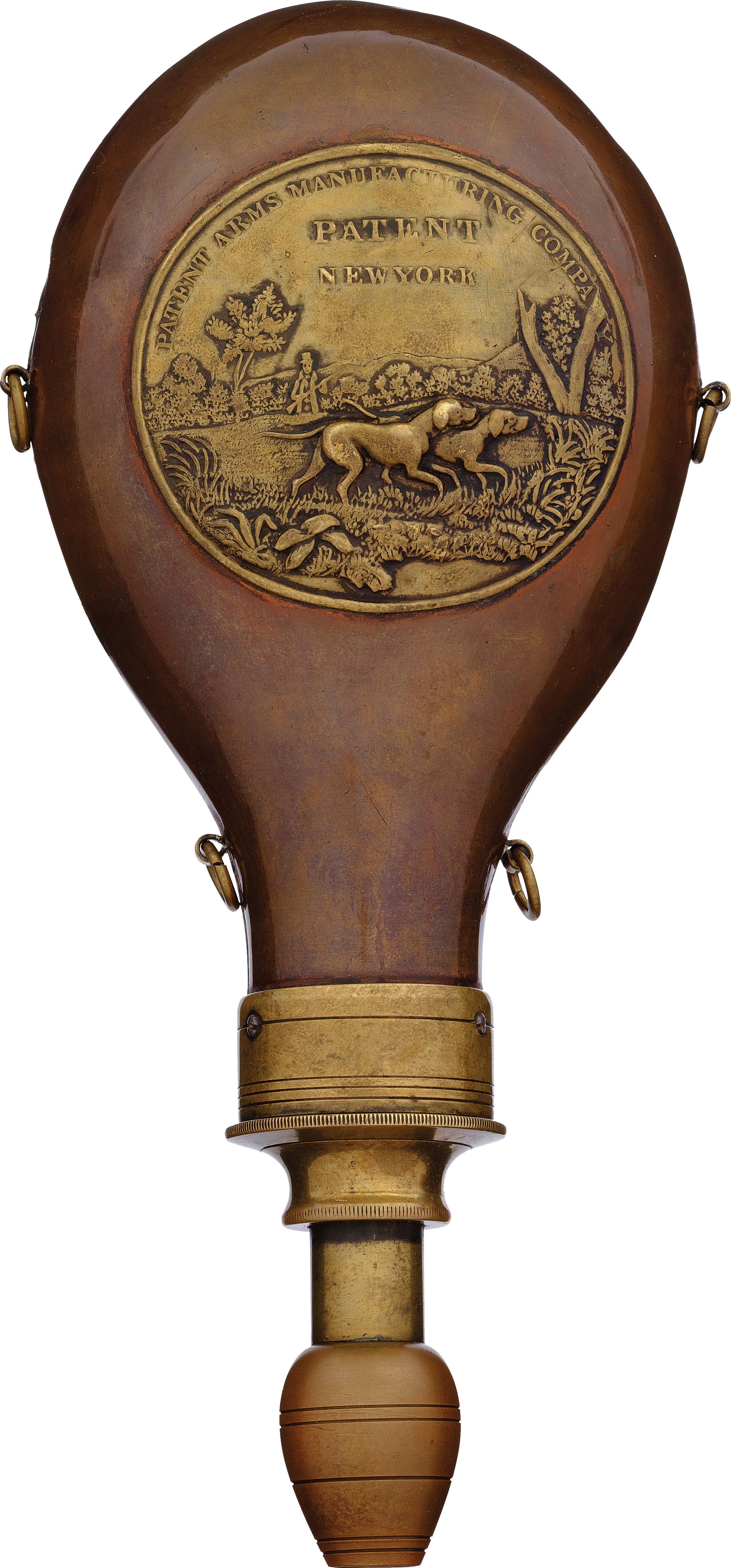 Powder Flask for Colt Paterson Rifle | Rock Island Auction