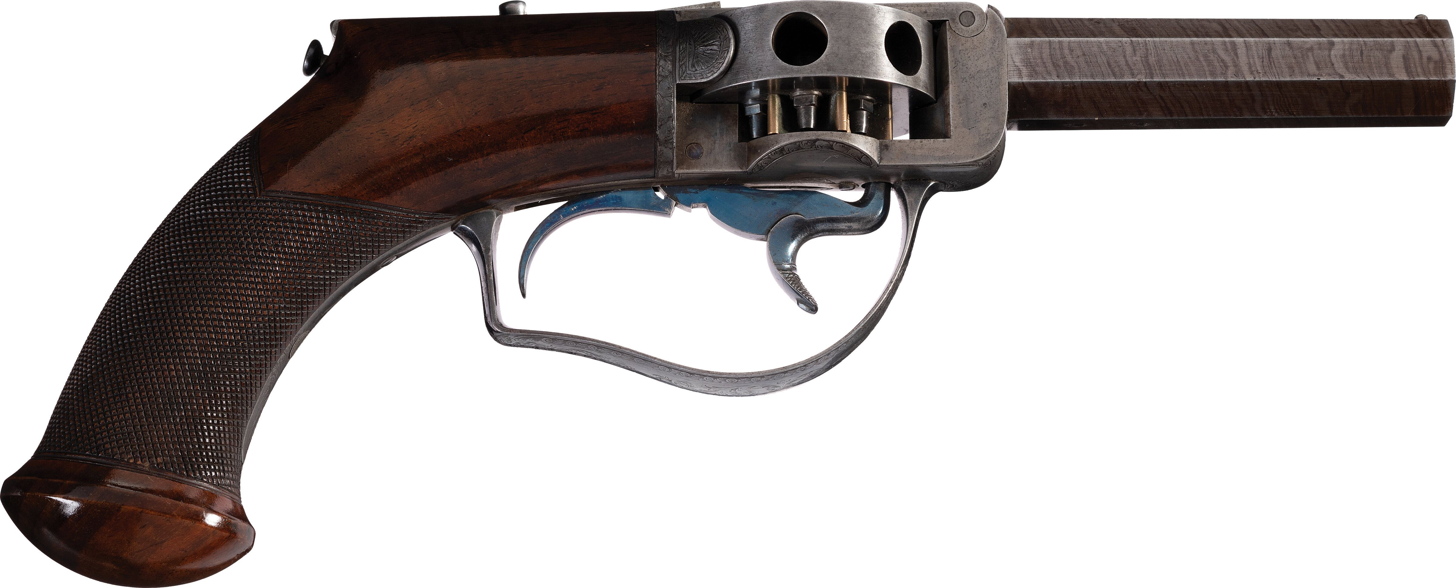 Wilkinson & Son Underhammer Turret Revolver with Extra Turret | Rock ...