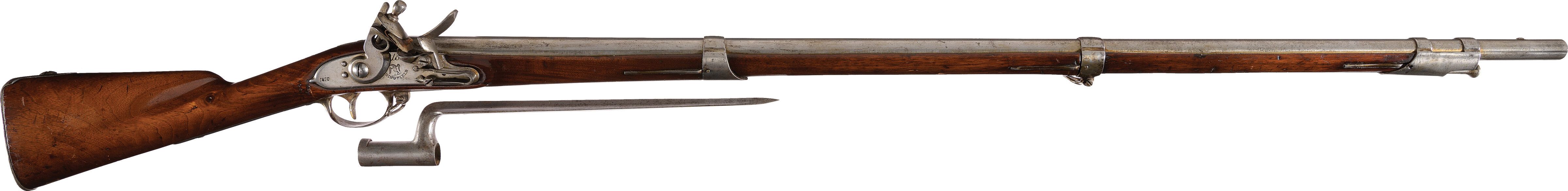 State of NY Marked Springfield 1795 Type III Musket Dated 1810 | Rock ...