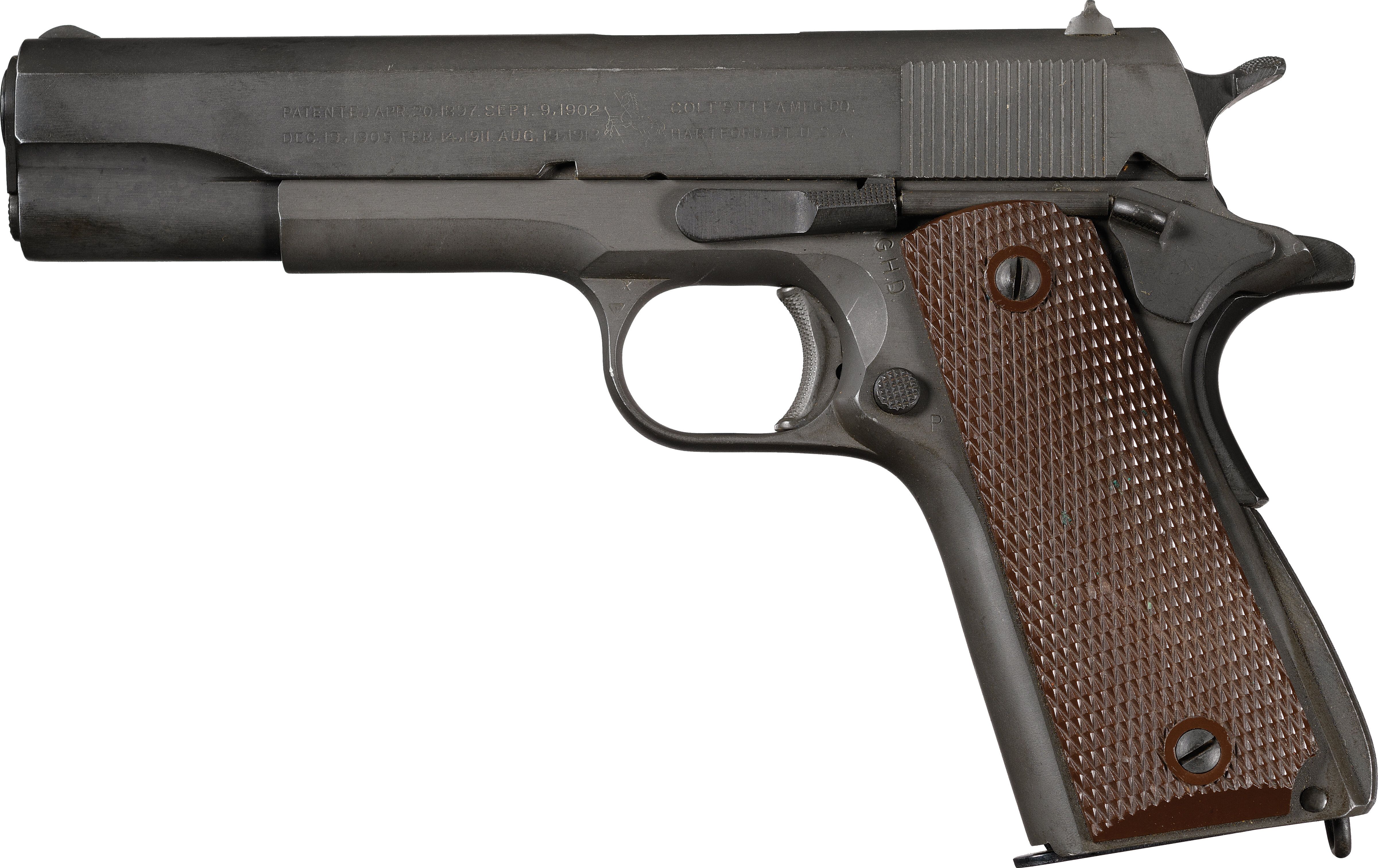 World War II U.S. Colt Model 1911A1 Semi-Automatic Pistol | Rock Island ...
