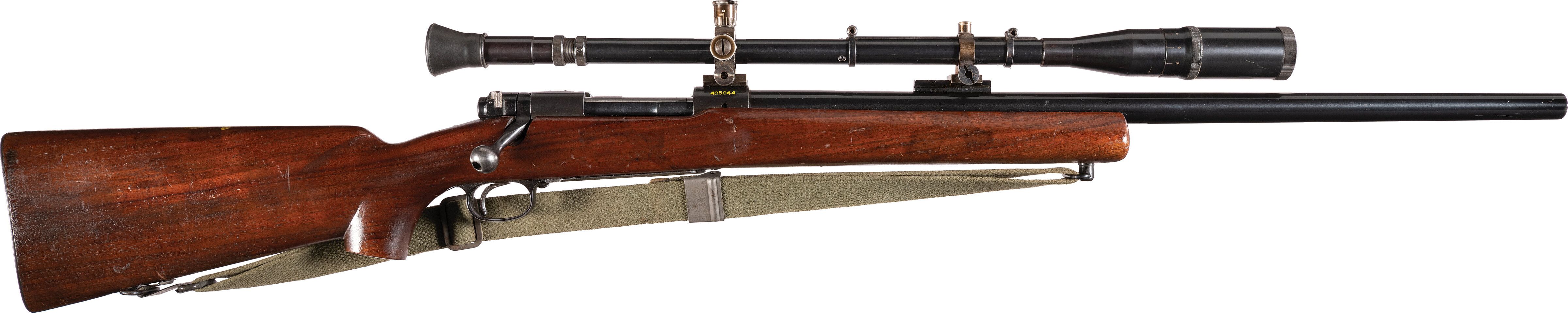 Rare Winchester 70 Van Orden Sniper Style Rifle with USMC Scope | Rock ...