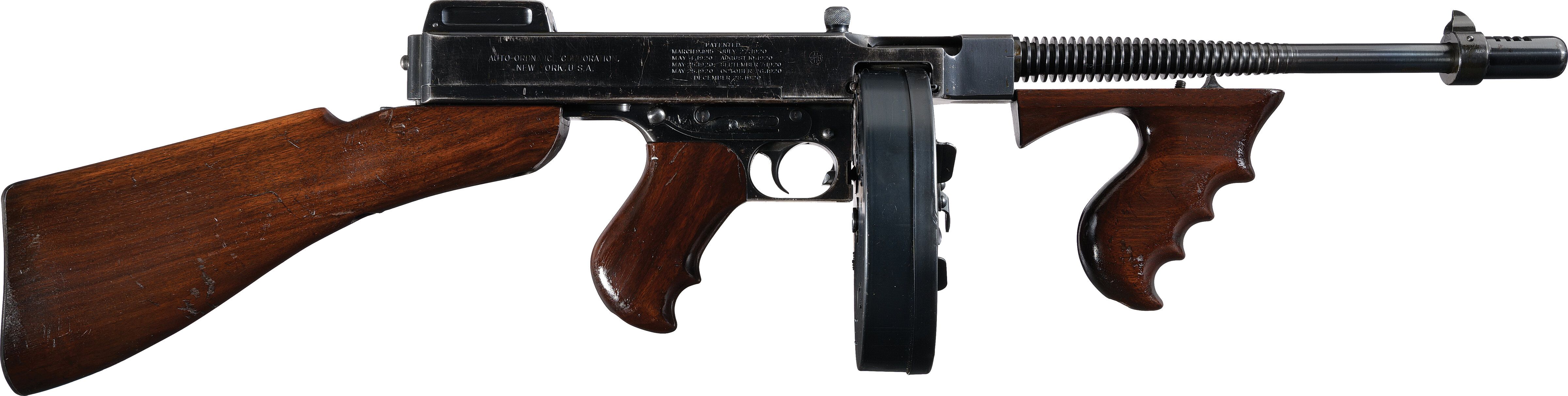 Documented Law Enforcement Colt 1921 Thompson, Class III/NFA C&R | Rock ...