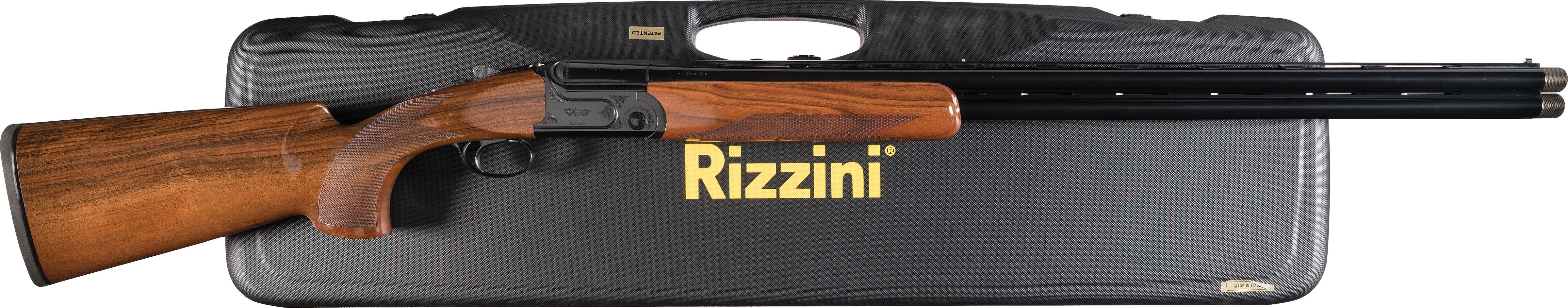 Bresciani Engraved Rizzini Vertex Over/Under Shotgun | Rock Island Auction