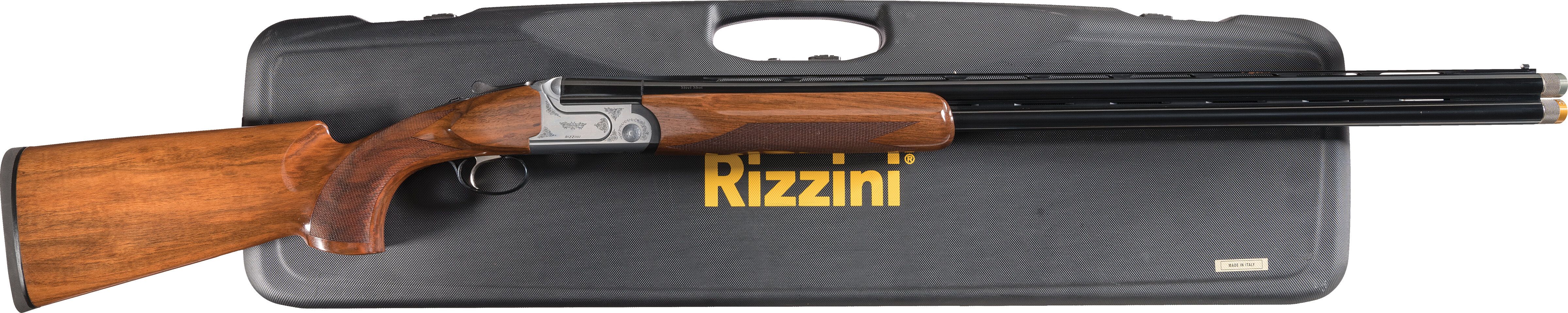 Bresciani Engraved Rizzini Vertex Over/Under Shotgun | Rock Island Auction