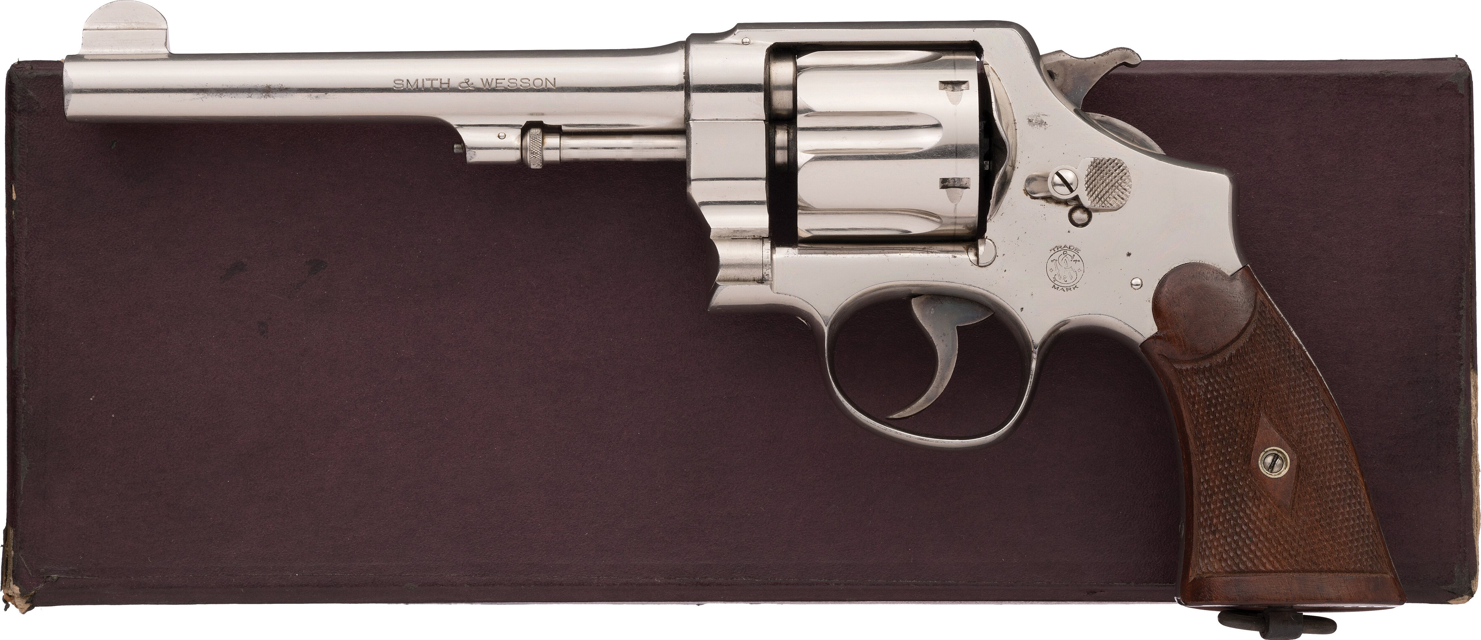 Smith & Wesson .44 Hand Ejector 2nd Model Double Action Revolver | Rock ...