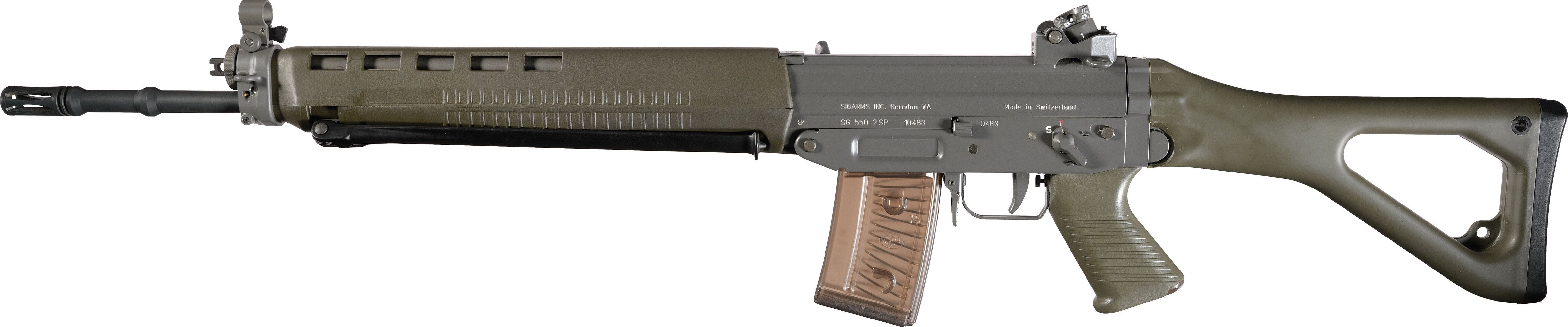 SIG SG550-2SP Semi Automatic Rifle with Case and Accessories | Rock ...