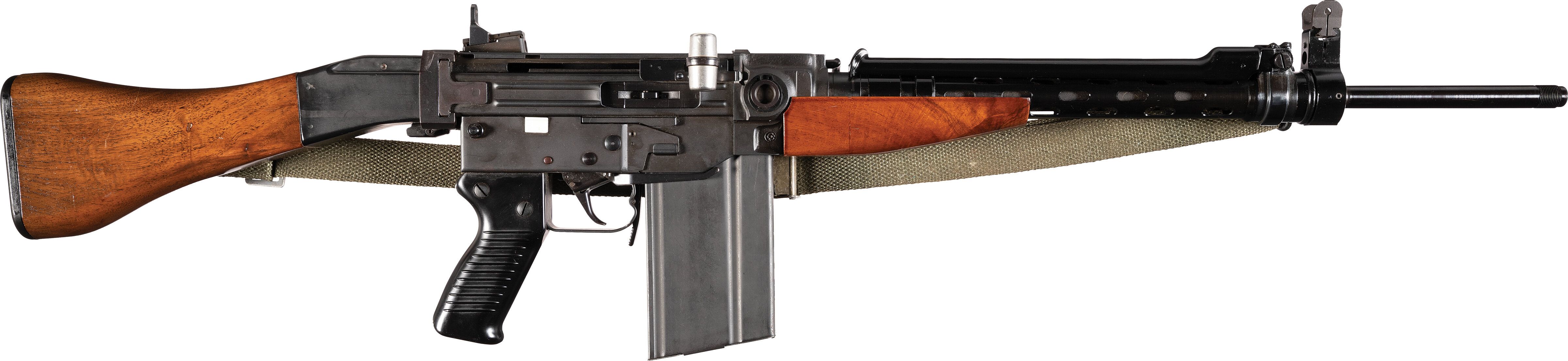 Scarce and Desirable Swiss SIG AMT Semi-Automatic Rifle | Rock Island ...