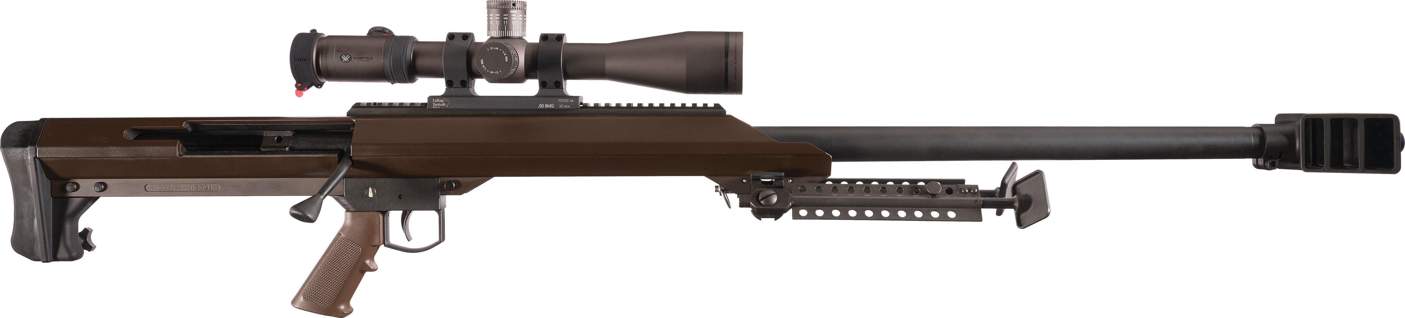 Barrett Model 99 Rifle in with Scope and Case | Rock Island Auction