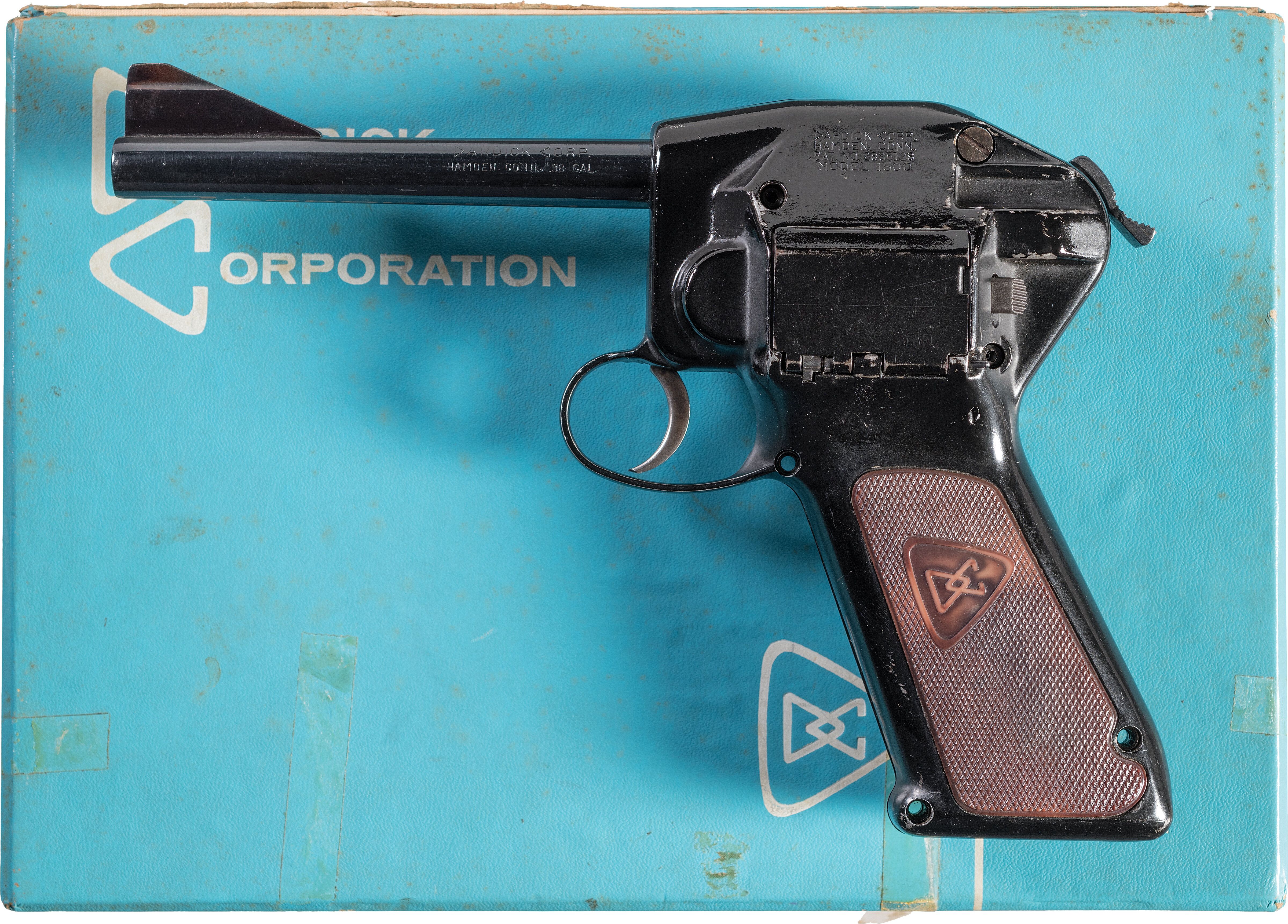 Dardick Model 1500 Double Action Pistol with Box | Rock Island Auction