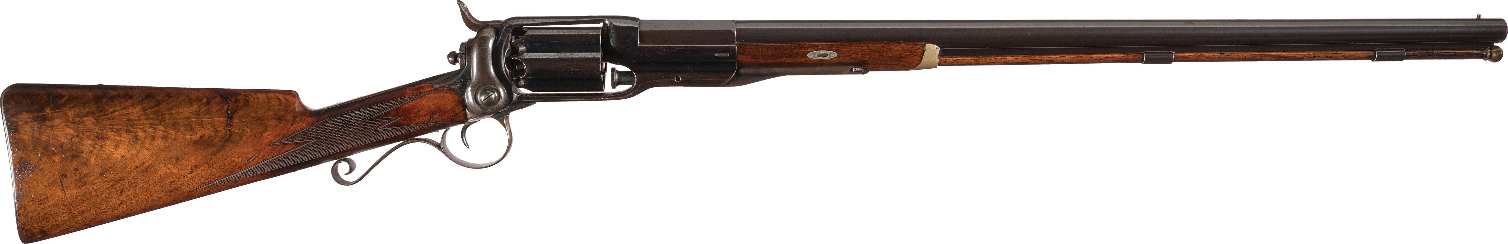 Deluxe Colt Model 1855 10 Gauge Percussion Revolving Shotgun | Rock ...