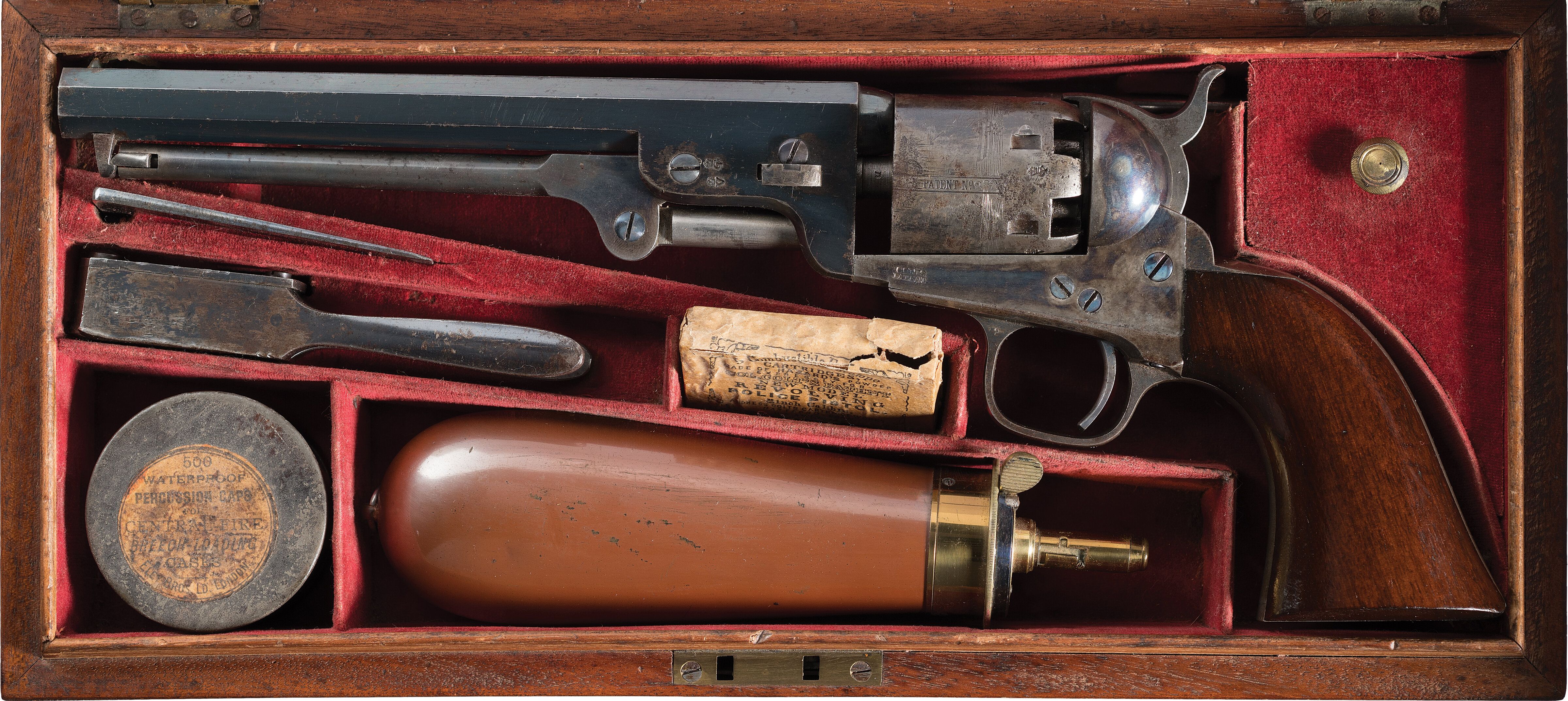 Cased Colt Model 1851 Navy Percussion Revolver | Rock Island Auction
