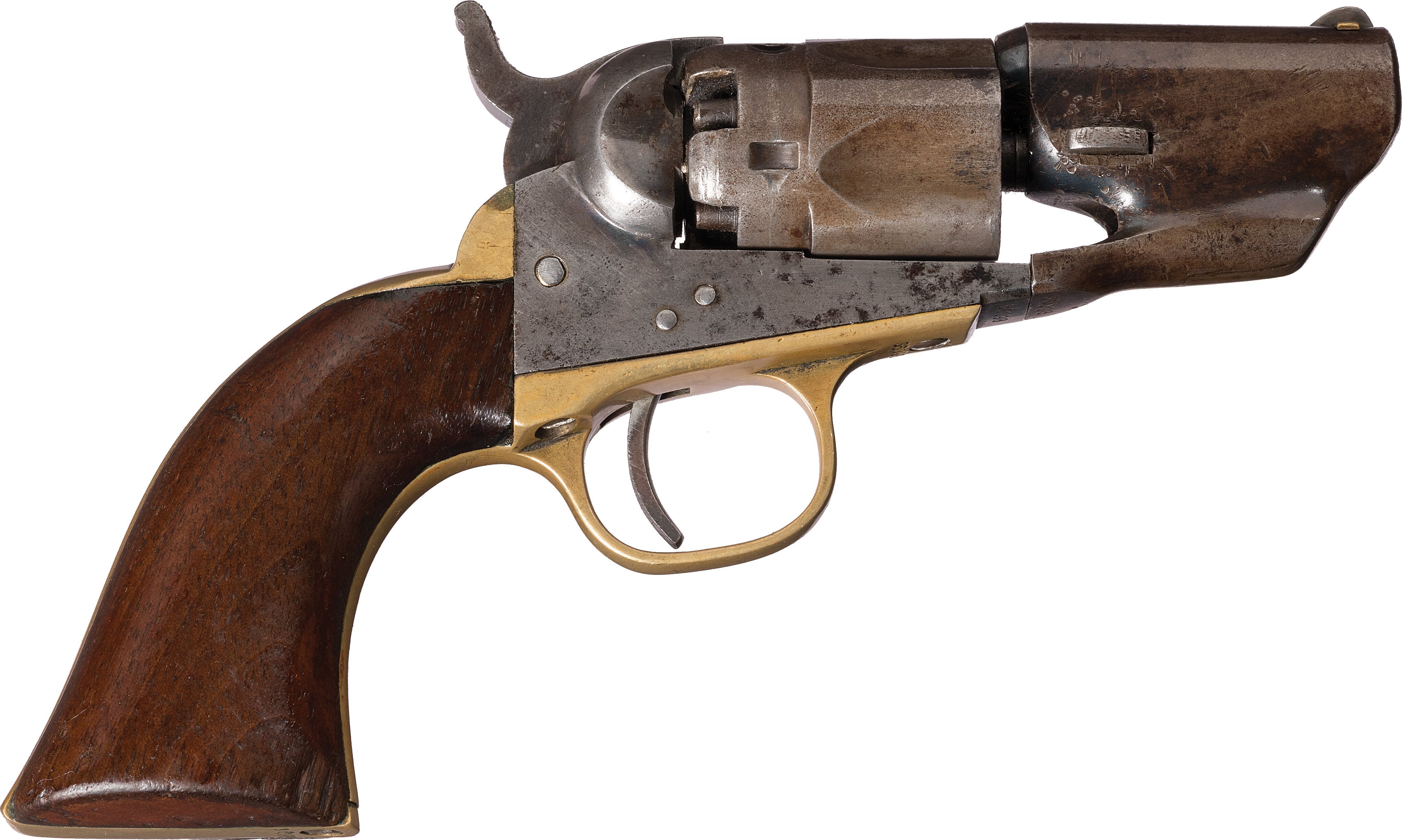 "Avenging Angel" Colt Model 1862 Police Percussion Revolver | Rock ...