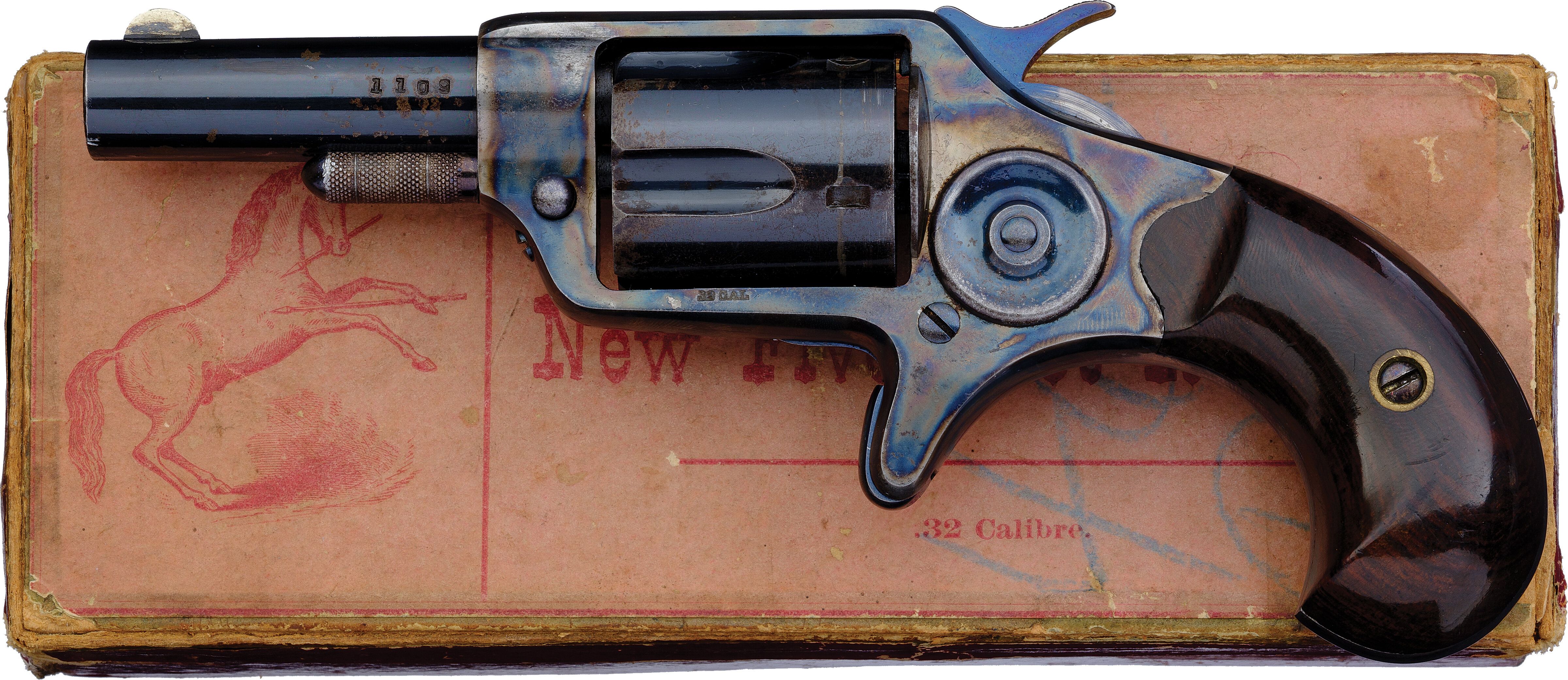 Colt New Line .32 Spur Trigger Revolver | Rock Island Auction