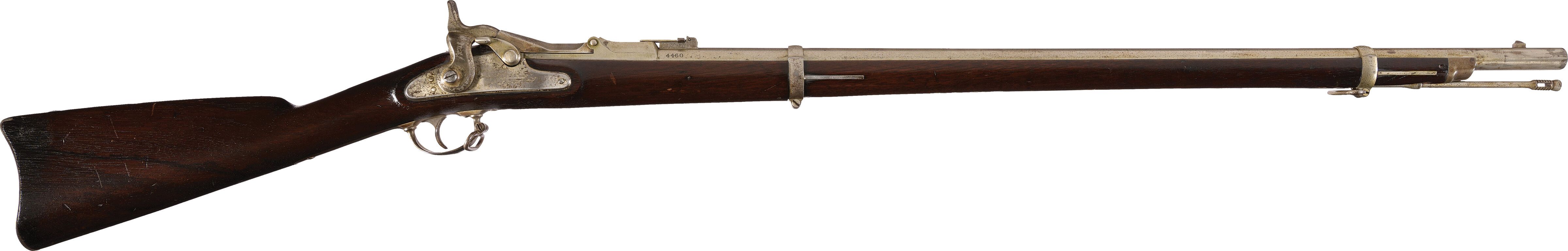 Experimental Nickel Plated U.S. Springfield Model 1868 Trapdoor | Rock ...