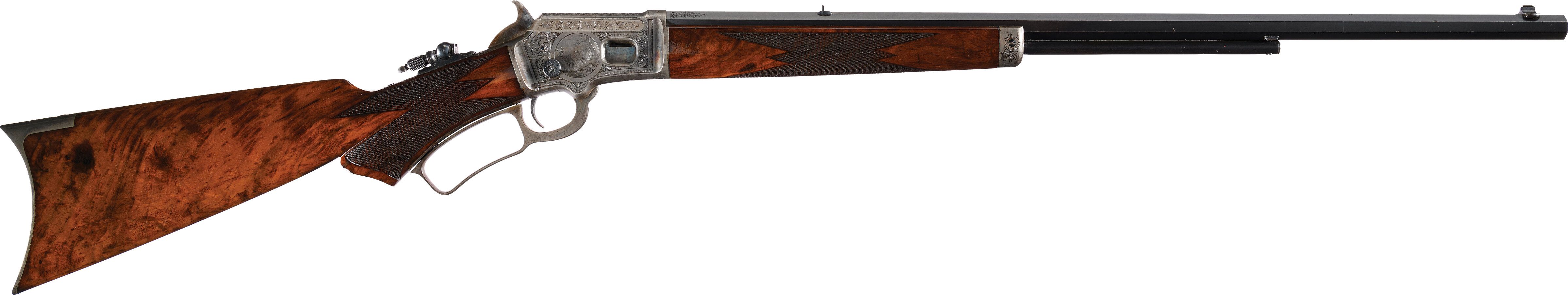 Factory Engraved Marlin Deluxe Model 1891 Rifle | Rock Island Auction