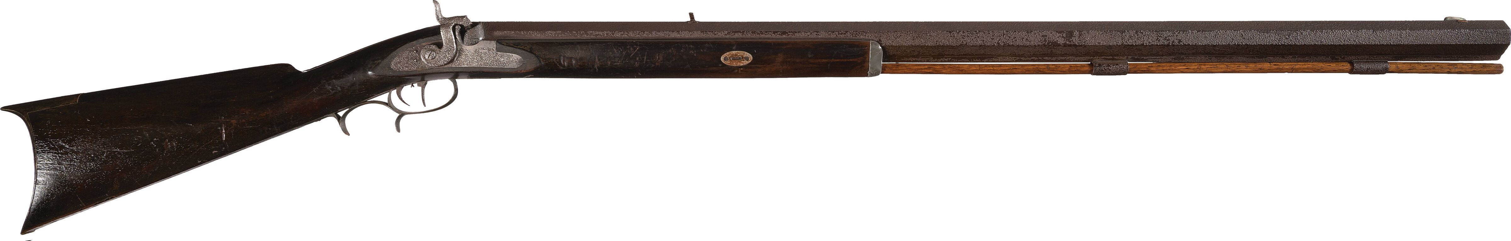 S. Hawken St. Louis Half-Stock Percussion Rifle | Rock Island Auction