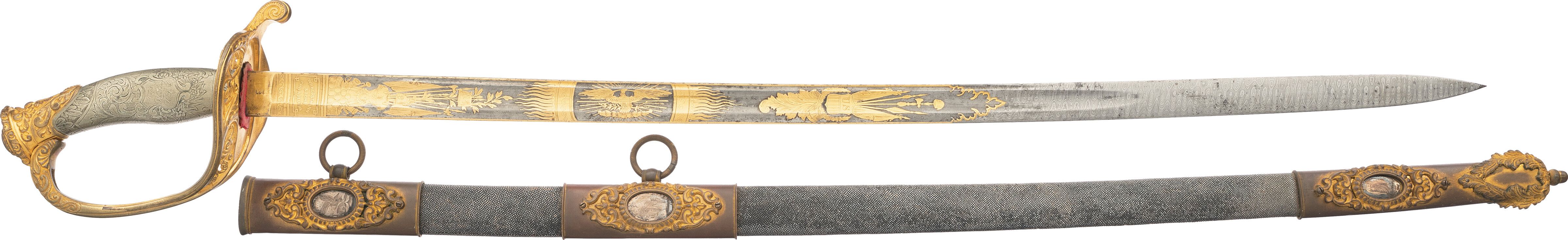 Capt. John Craig Model 1850 Foot Officer Sword | Rock Island Auction