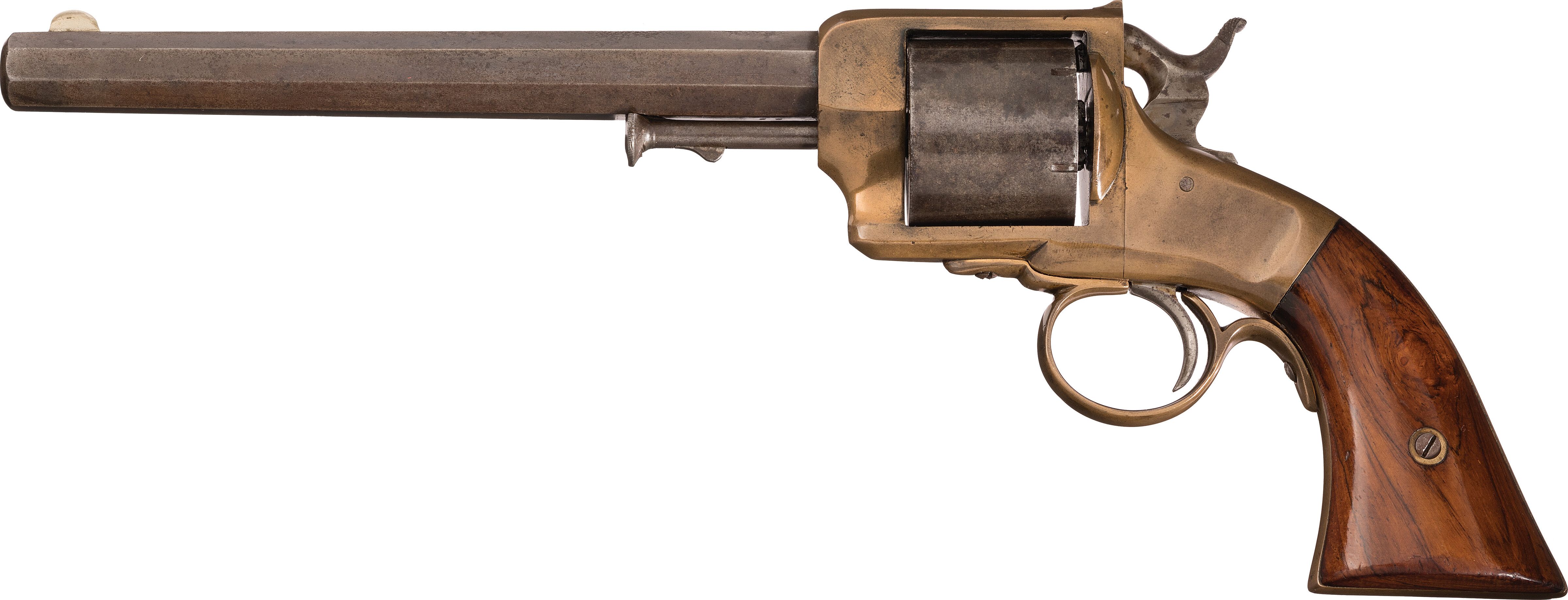 Scarce Prescott Single Action Navy Revolver | Rock Island Auction