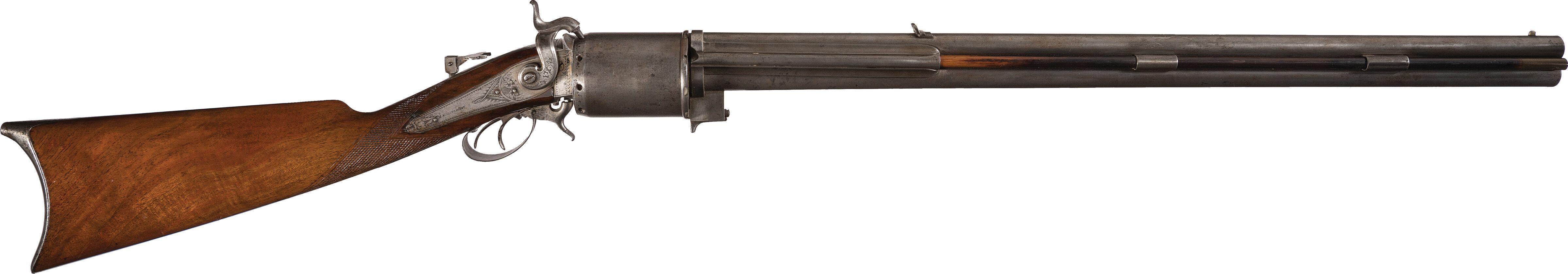 Billinghurst Combination Percussion Revolving Rifle & Shotgun | Rock ...