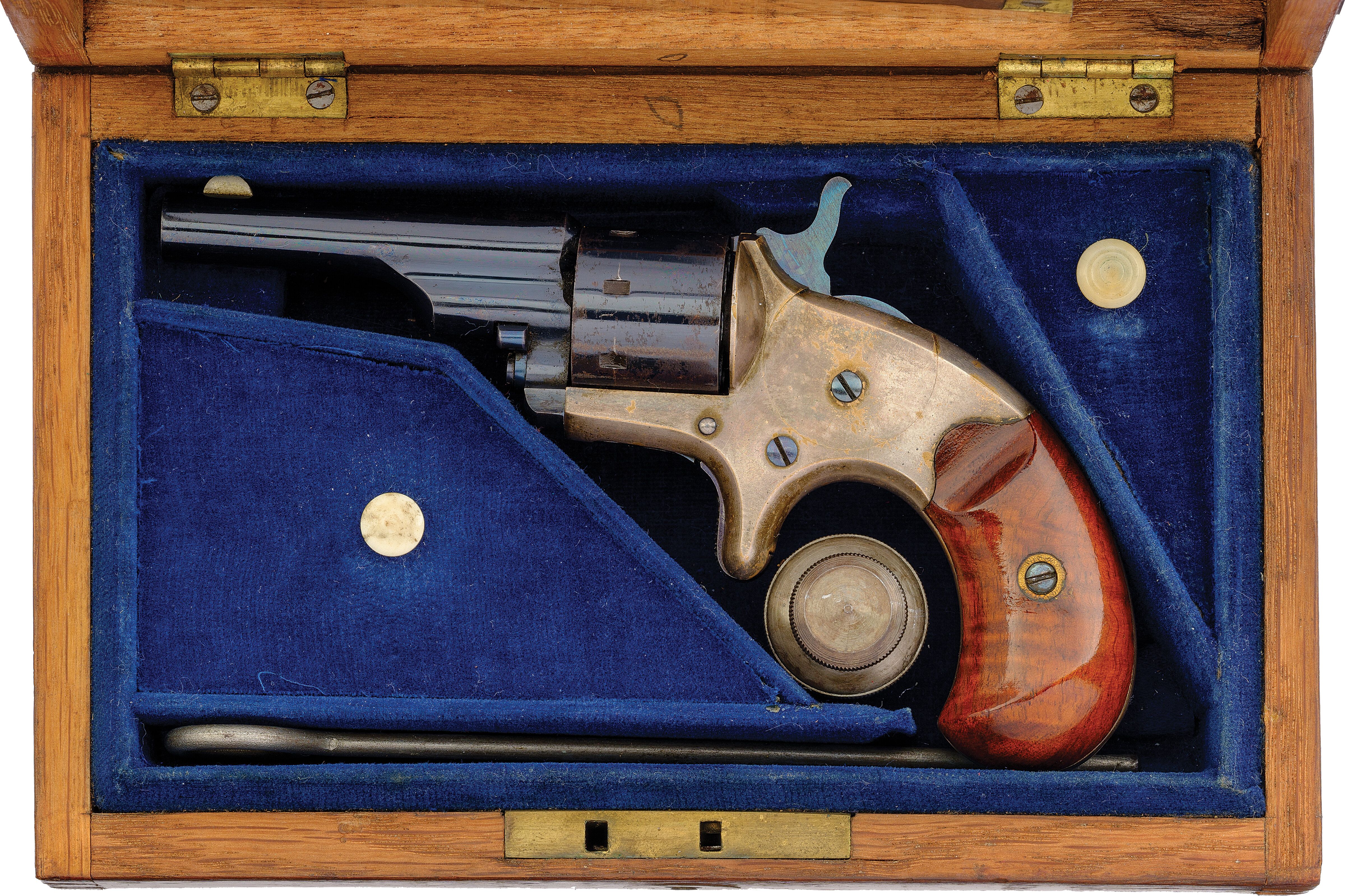 Early Production Colt Open Top Pocket Spur Trigger Revolver | Rock ...