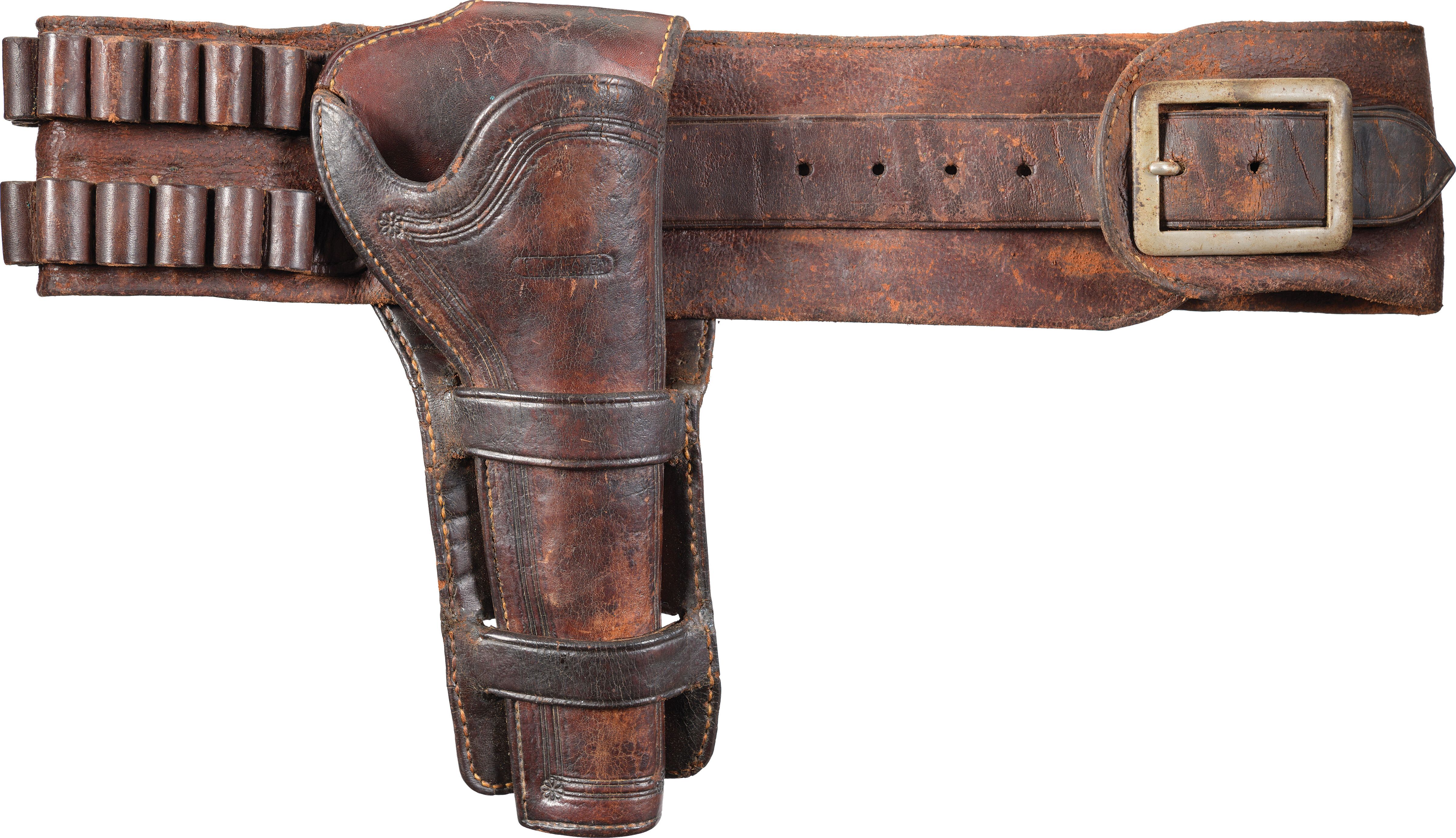 Meanea Cheyenne Marked Double Loop Holster and Cartridge Belt | Rock ...