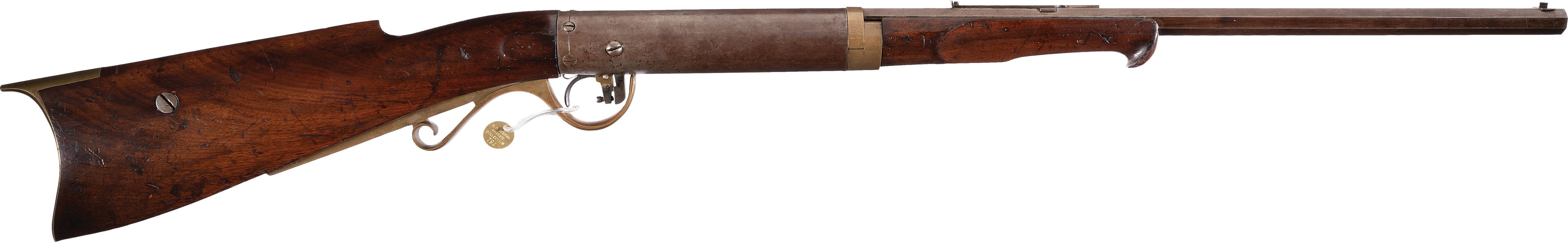 19th Century Lever Gallery Air Gun by John Bayer of New York | Rock ...