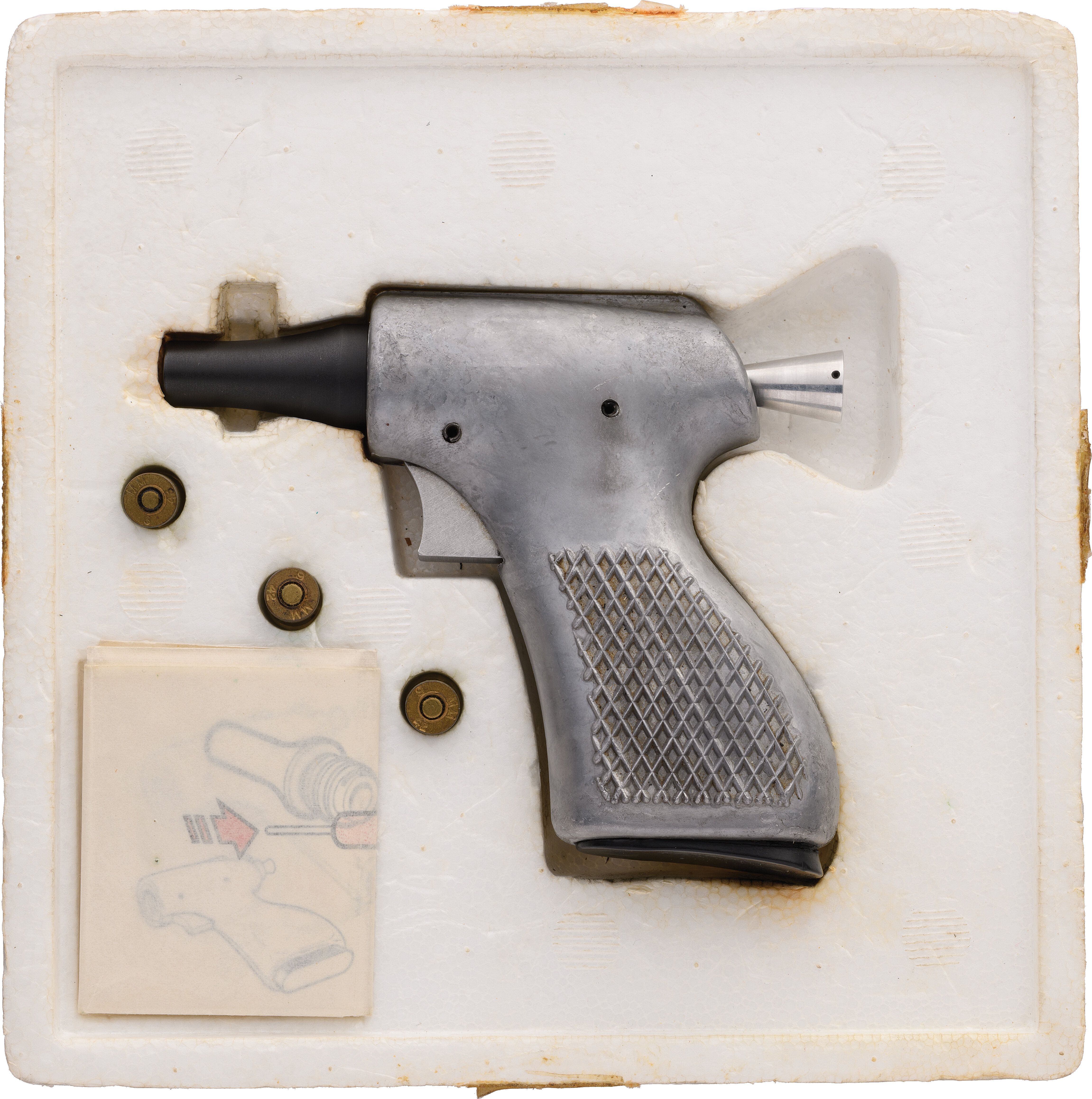 Rare C.I.A. Deer Gun Single Shot Pistol with Original Drop Box | Rock ...