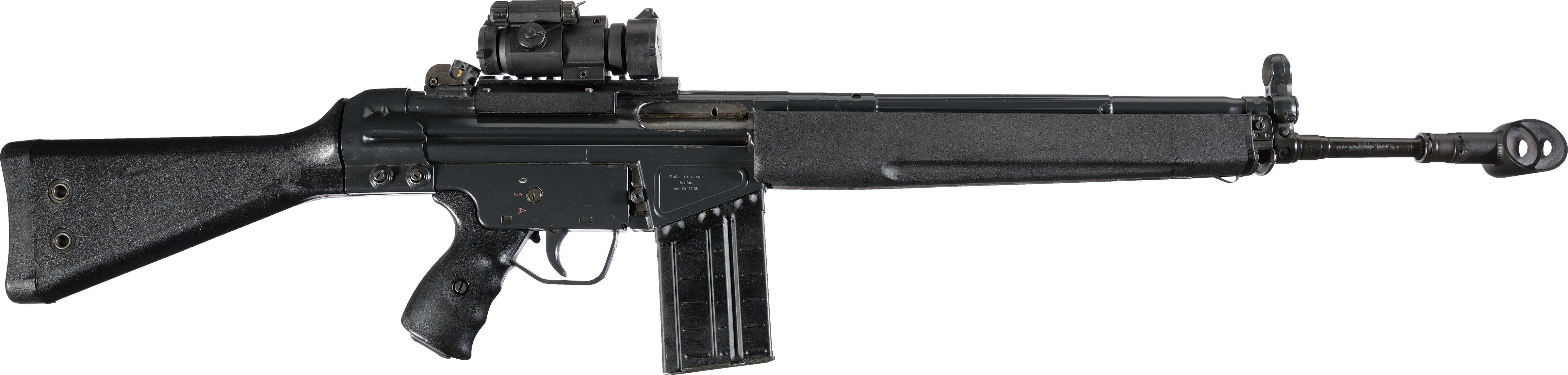Fleming/H&K "G3" Battle Rifle, Class III/NFA Fully Transferable | Rock ...