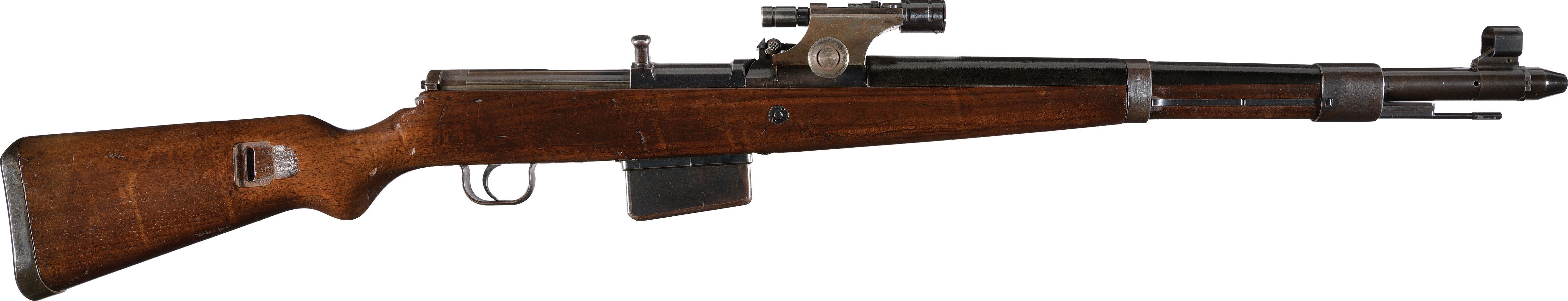 Two-Digit Serial Number 27 WWII Walther G41(W) Rifle with Scope | Rock Island Auction