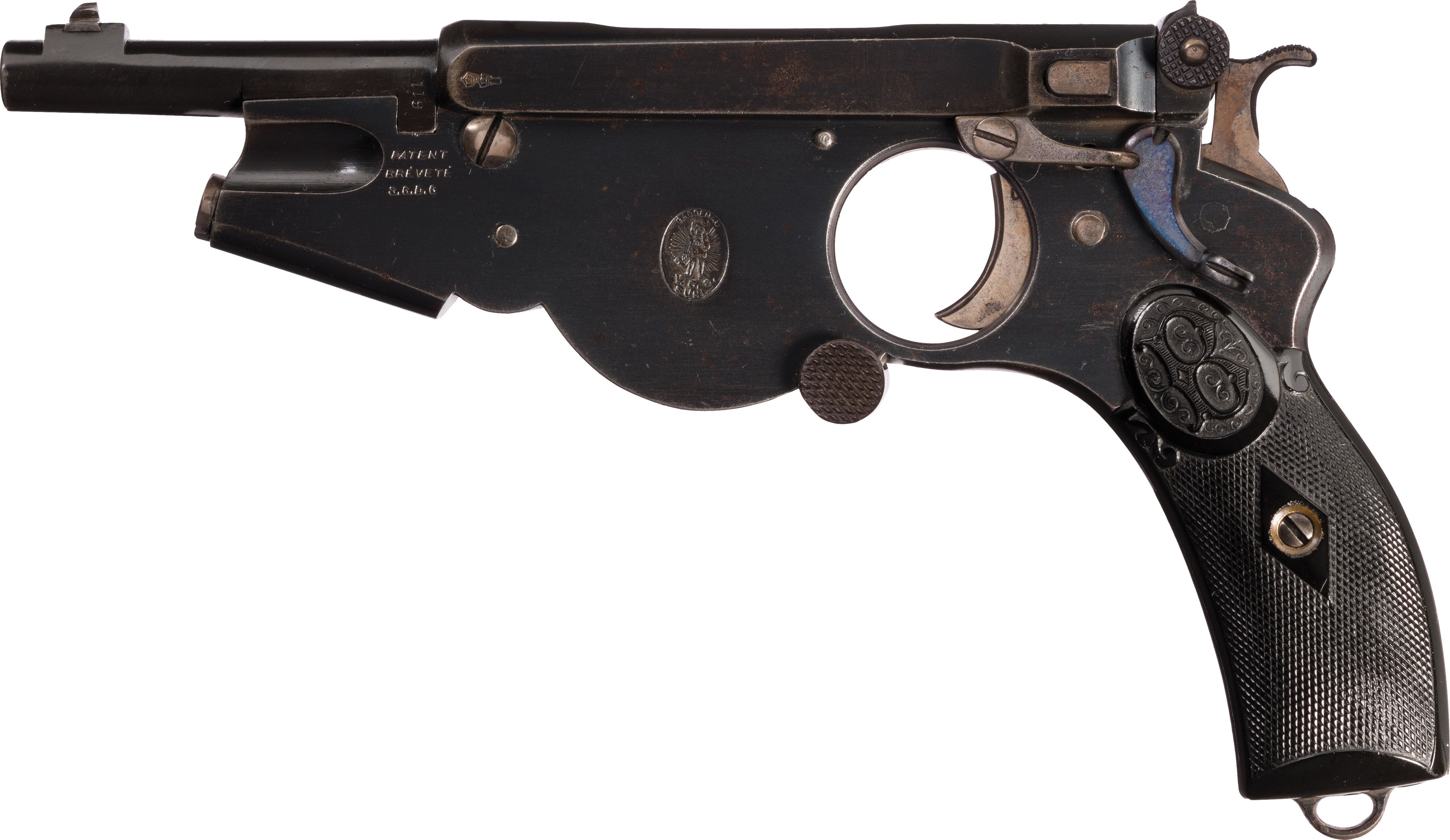 Bergmann Model 1896 No. 2 Semi-Automatic Pistol | Rock Island Auction
