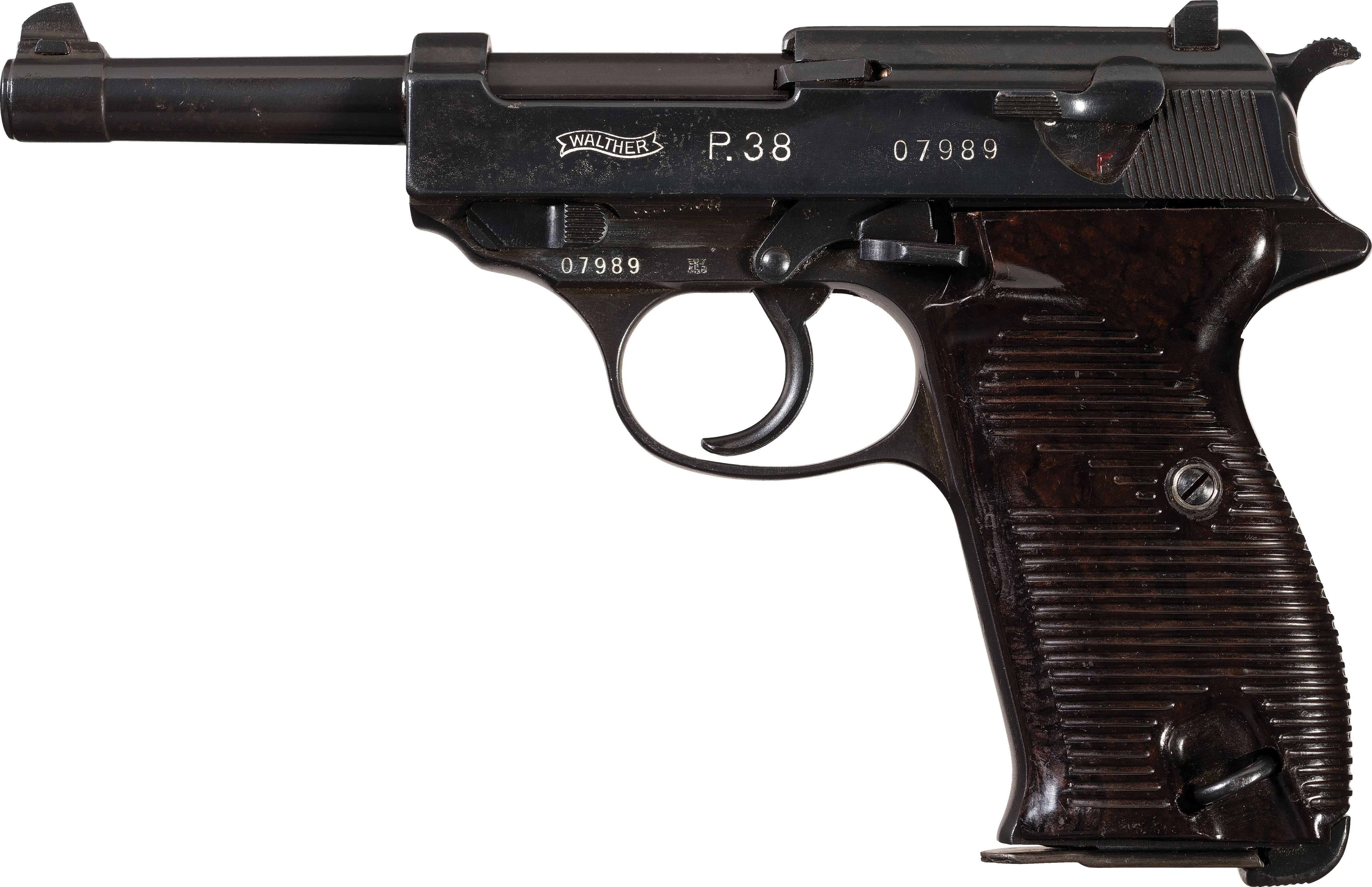 WWII German Walther Third Issue Zero Series P.38 Pistol | Rock Island ...