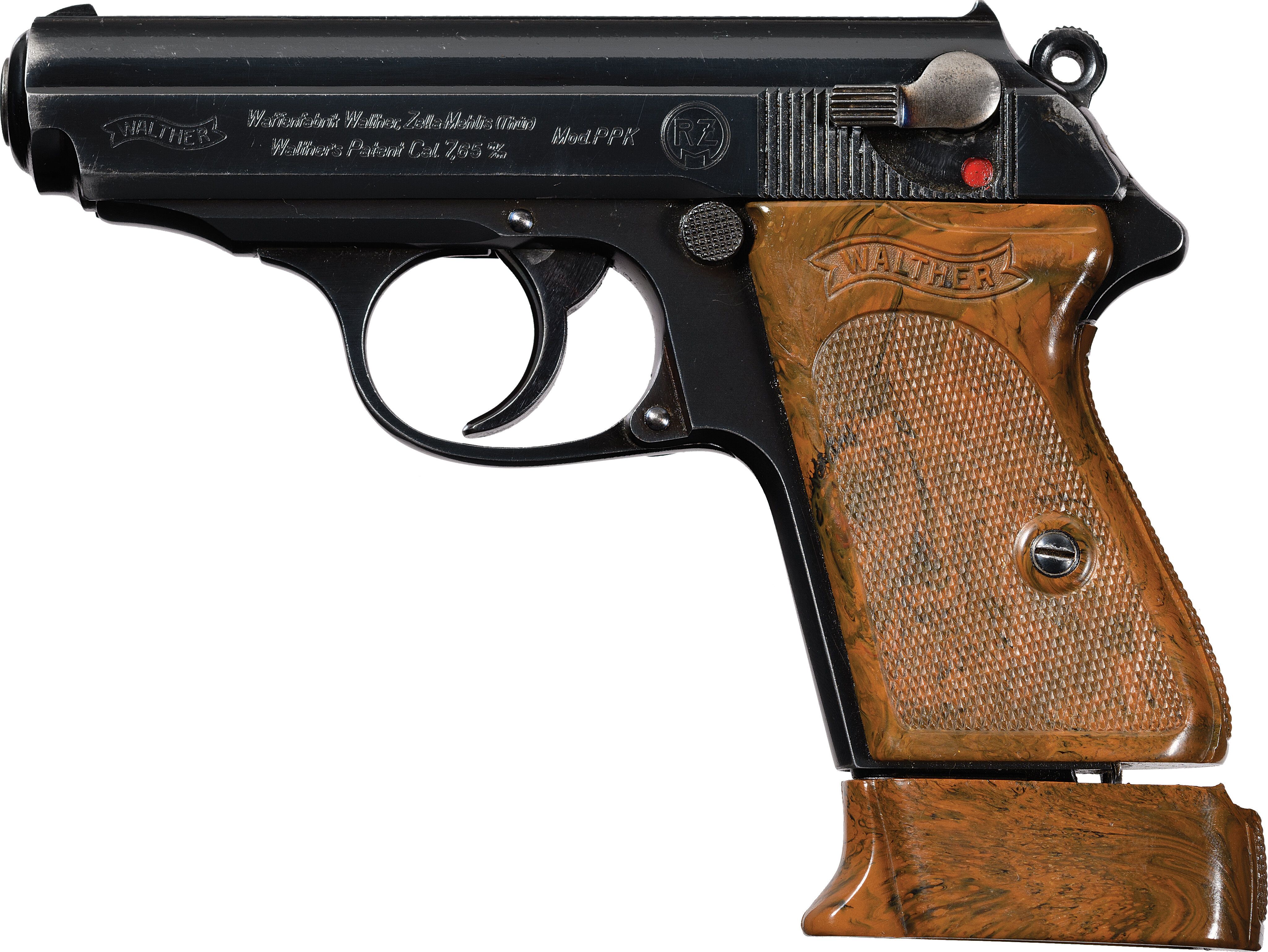 Pre-WWII German Walther PPK with RZM Markings and Holster | Rock Island ...