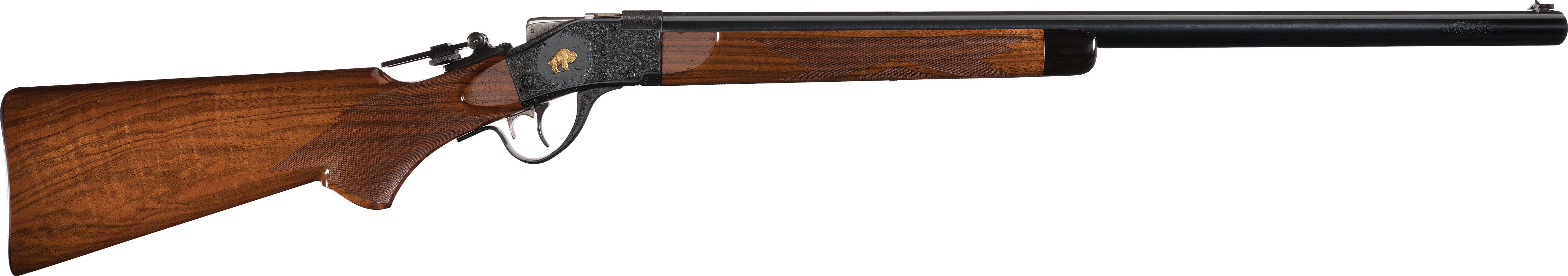 Custom Engraved Sharps Borchardt Model 1878 Target Rifle | Rock Island ...