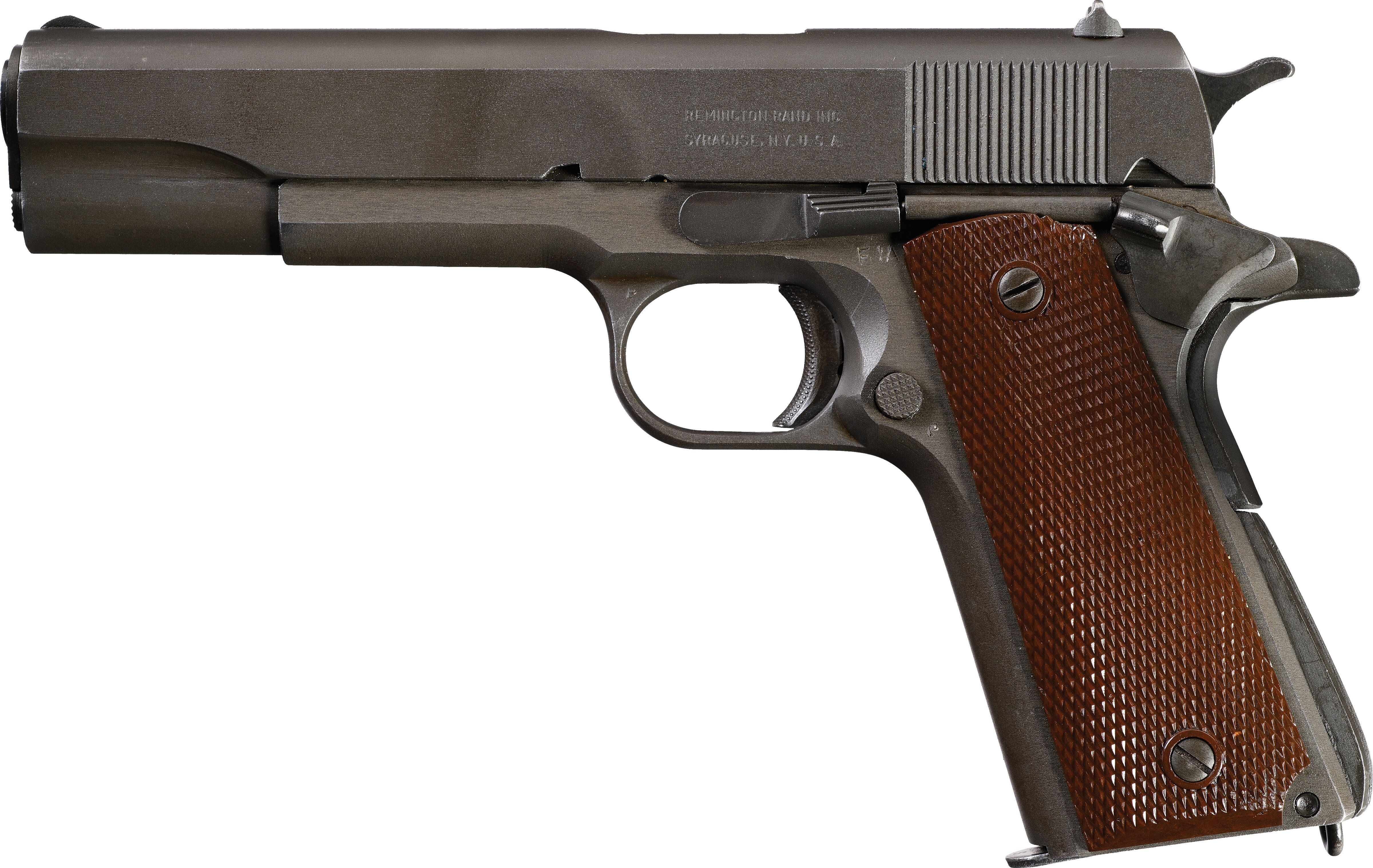 U.S. World War II Remington-Rand Model 1911A1 Pistol | Rock Island Auction