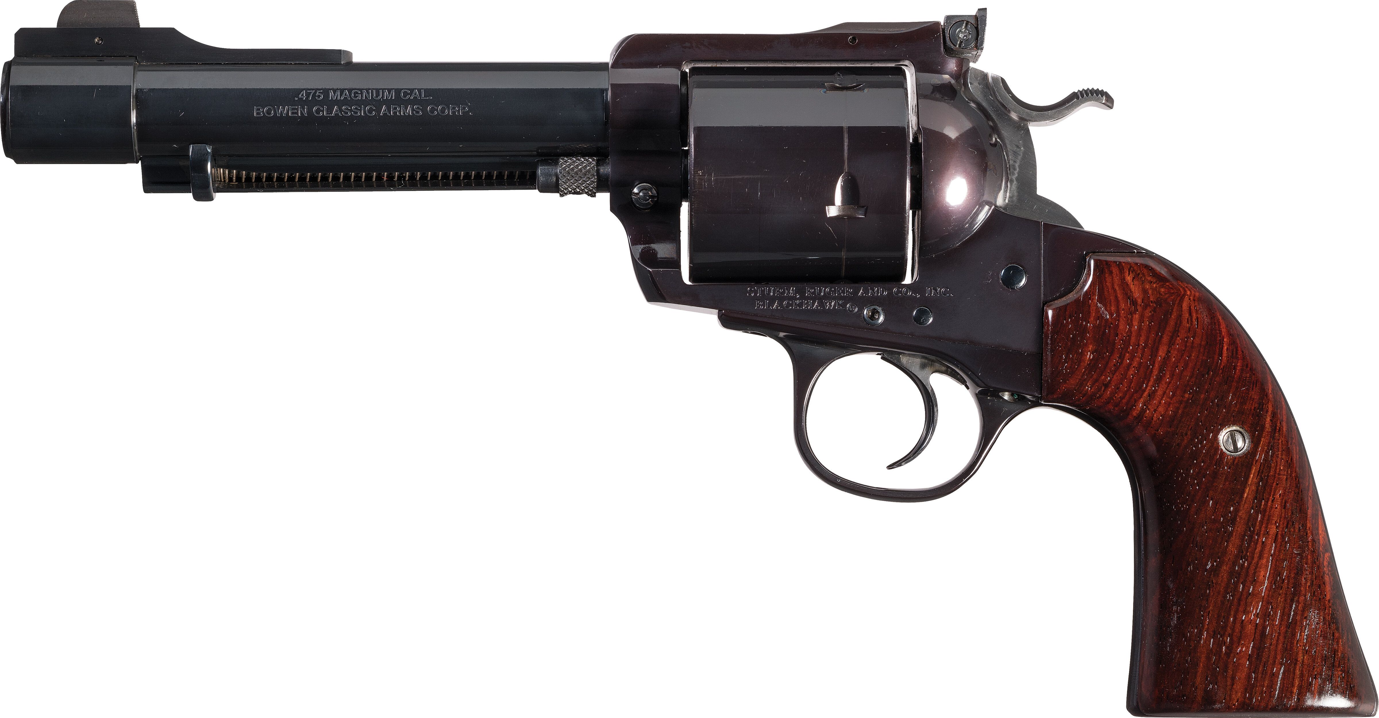 Bowen Classic Arms/Ruger Blackhawk Revolver in .475 Magnum | Rock ...