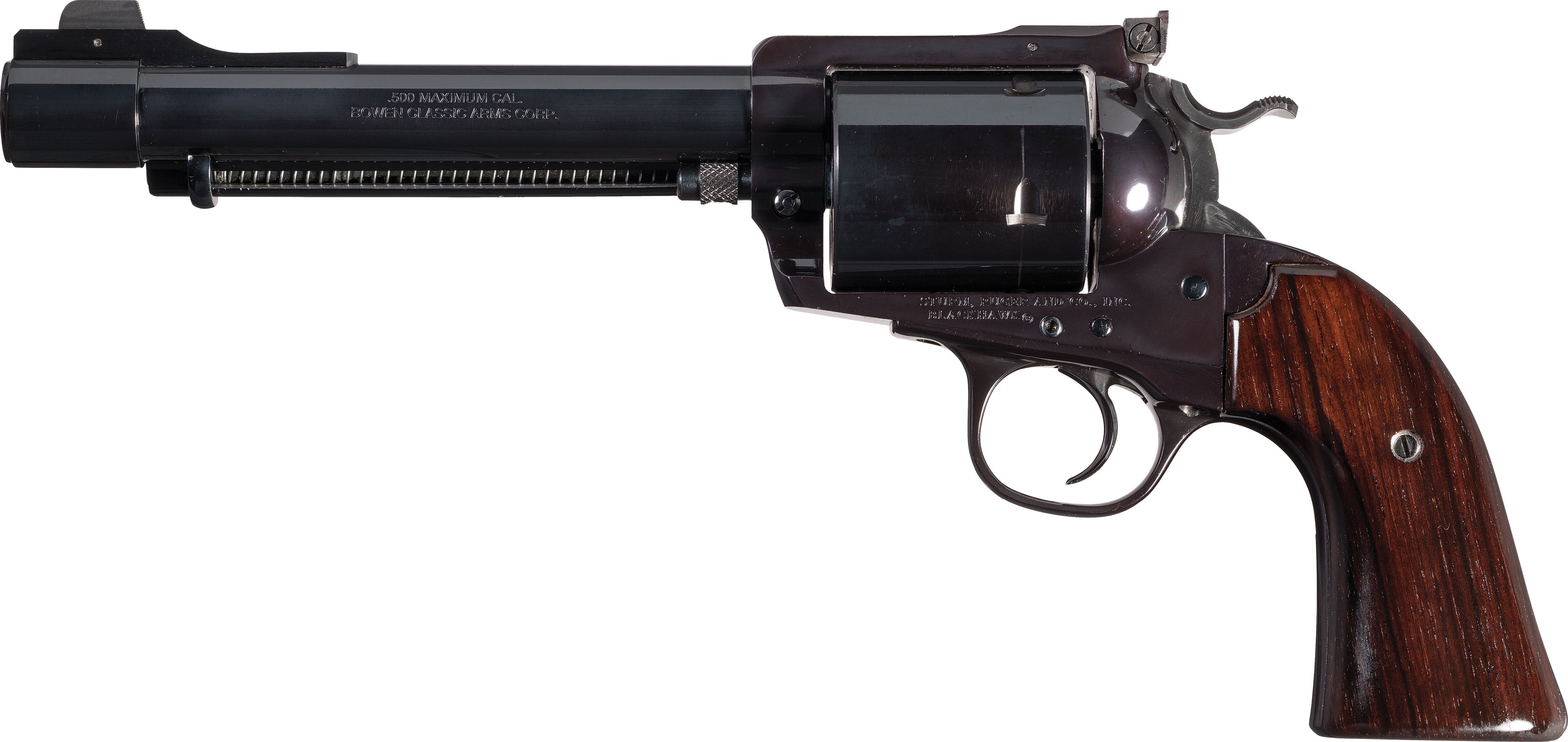 Bowen Classic Arms/Ruger Blackhawk Revolver in .500 Maximum | Rock ...