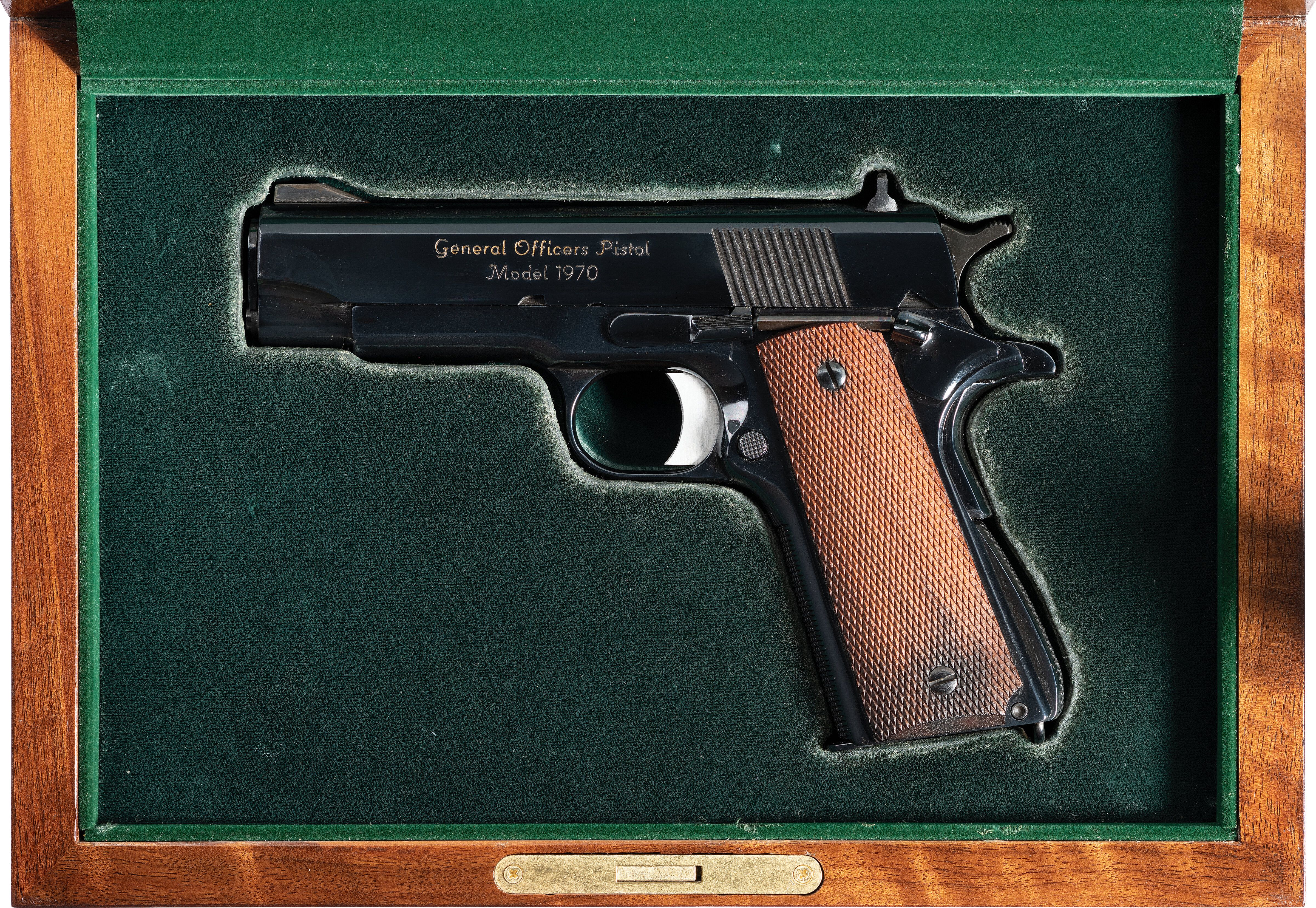 Prototype U.S. R.I.A. Model 1970/M15 General Officers Pistol | Rock ...