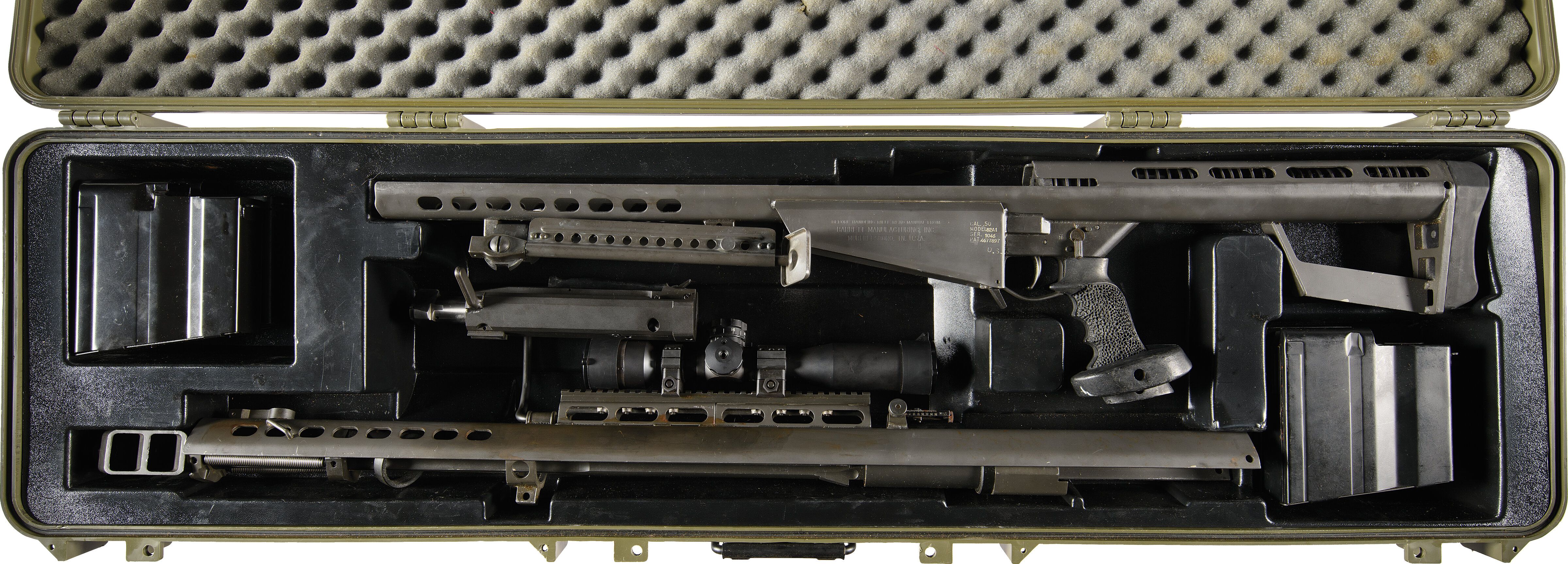 Gulf War U.S. Marine Corps Barrett M82A1 Semi-Automatic Rifle | Rock ...