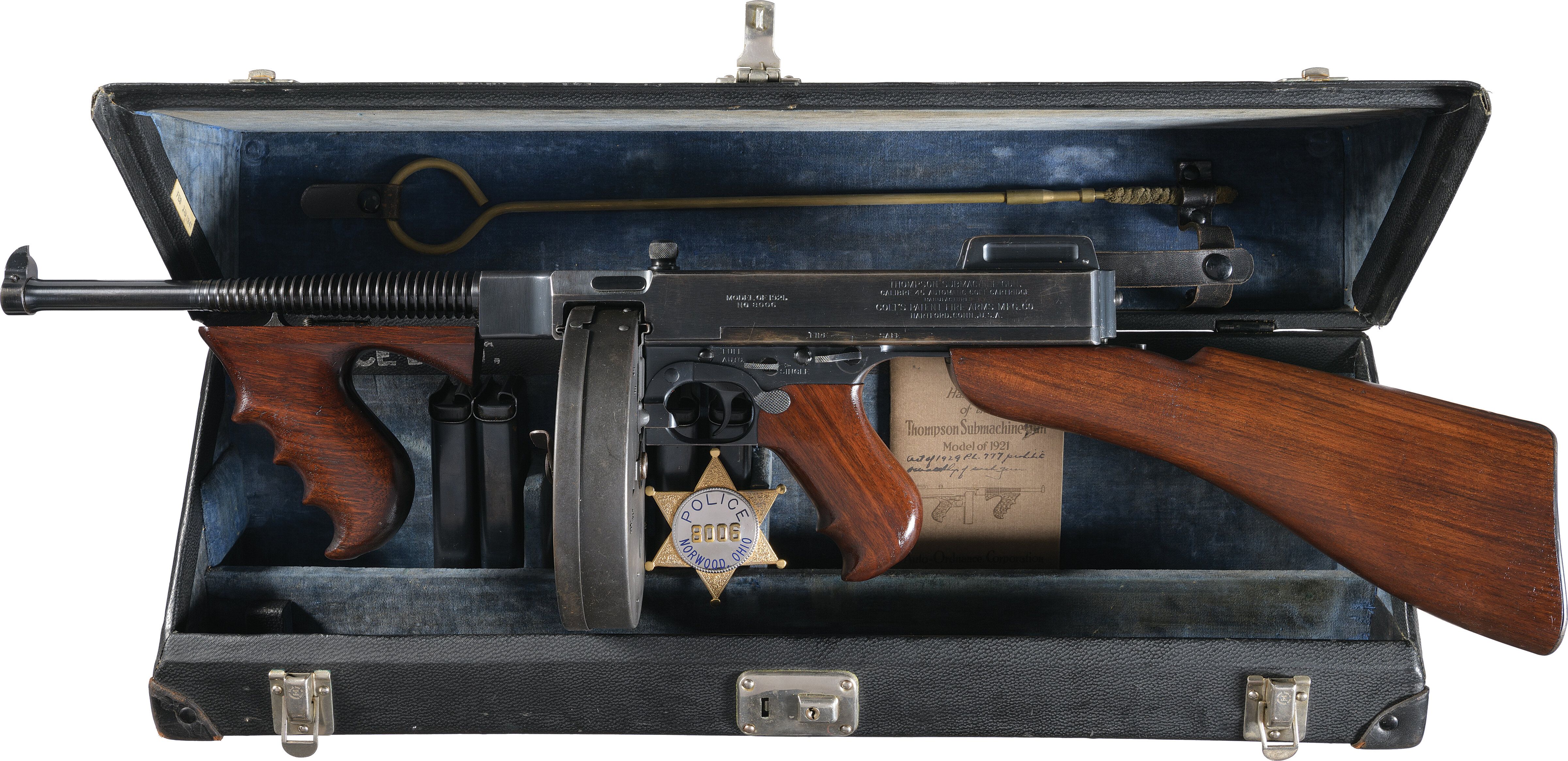 Colt Thompson 1921, Class III/NFA C&R Fully Transferable | Rock Island ...